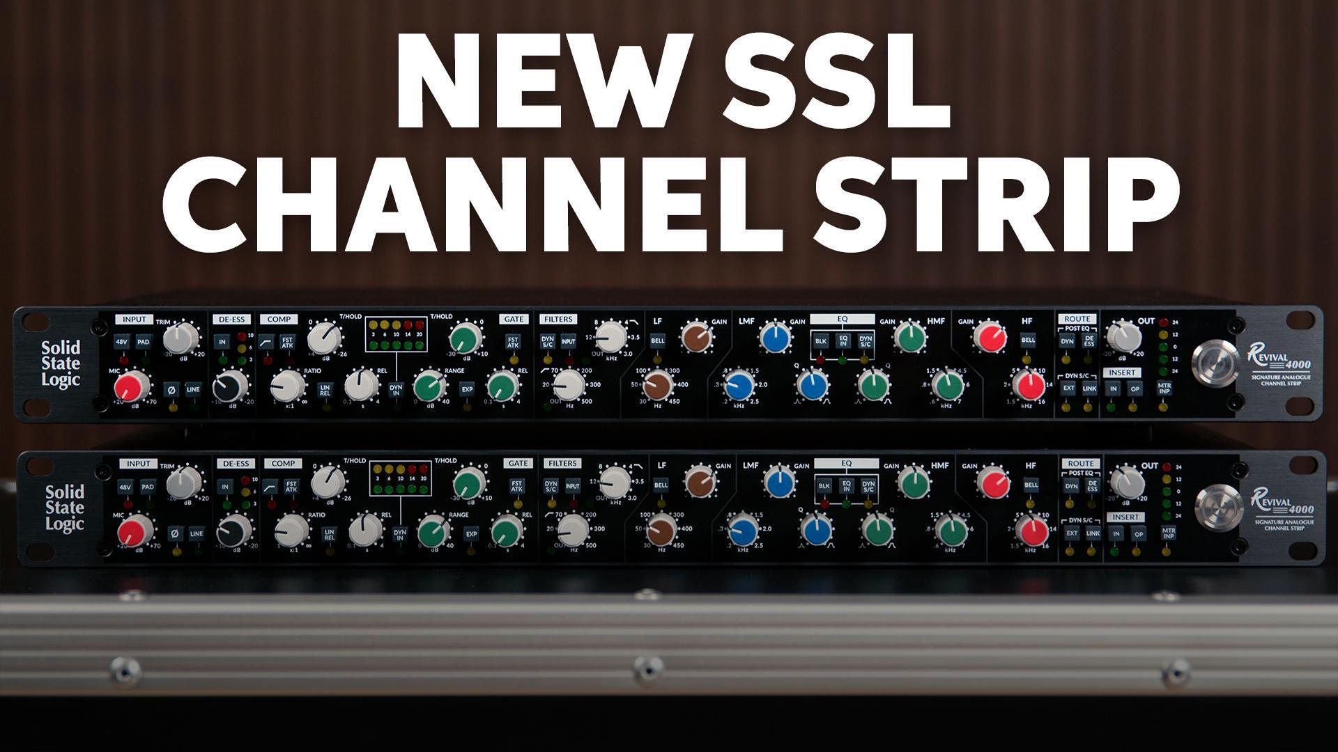 Solid State Logic Revival 4000 Analog Channel Strip Overview - InSync