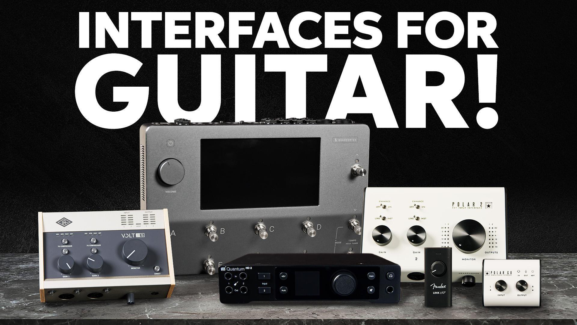 Best Audio Interfaces for Guitarists & Bassists - InSync