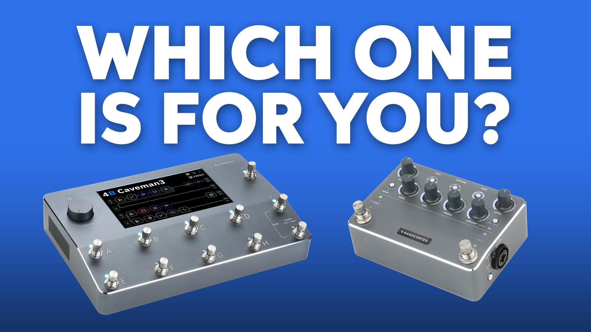 Neural DSP Quad Cortex or Nano Cortex . . . or Both? - InSync