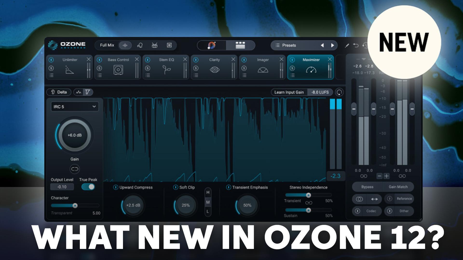 iZotope Ozone 12 | Next-gen Mastering Features - InSync