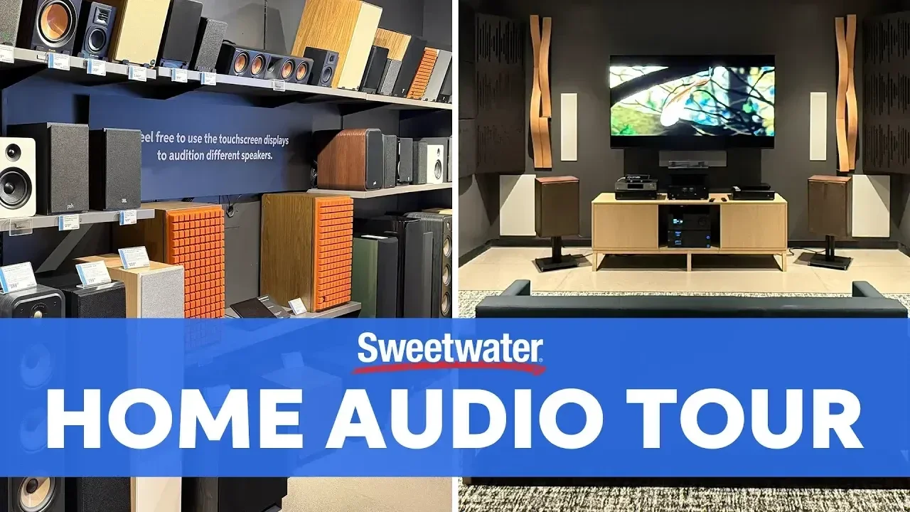 Tour Sweetwater’s Interactive Home Audio Room and WORLD-CLASS Immersive ...