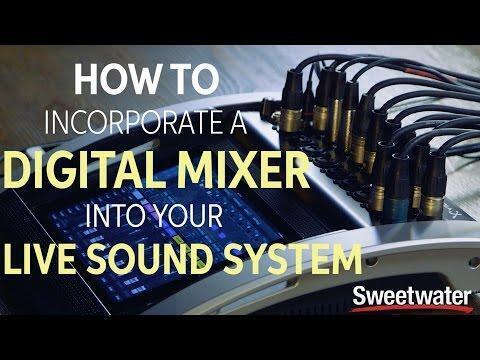 How to Incorporate a Digital Mixer into Your Live Sound System - InSync