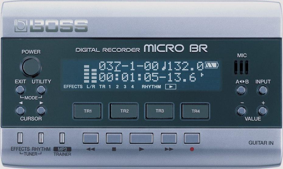 Using Boss' Micro BR as an Effects Processor - InSync
