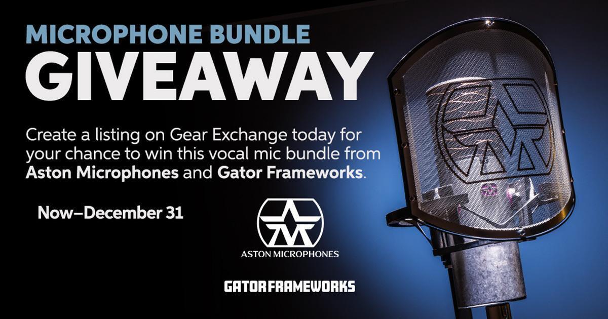December Microphone Bundle Giveaway - Sweetwater's Gear Exchange
