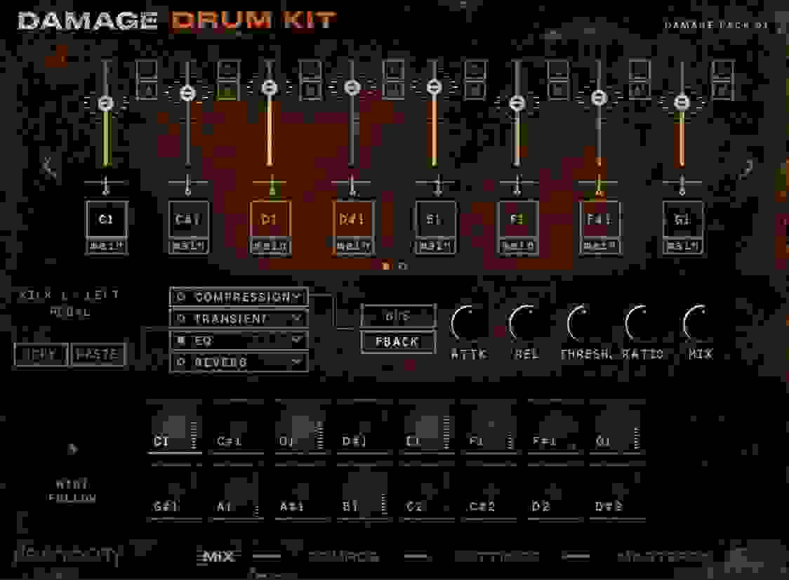 Heavyocity Damage Drum Kit Virtual Instrument | Sweetwater