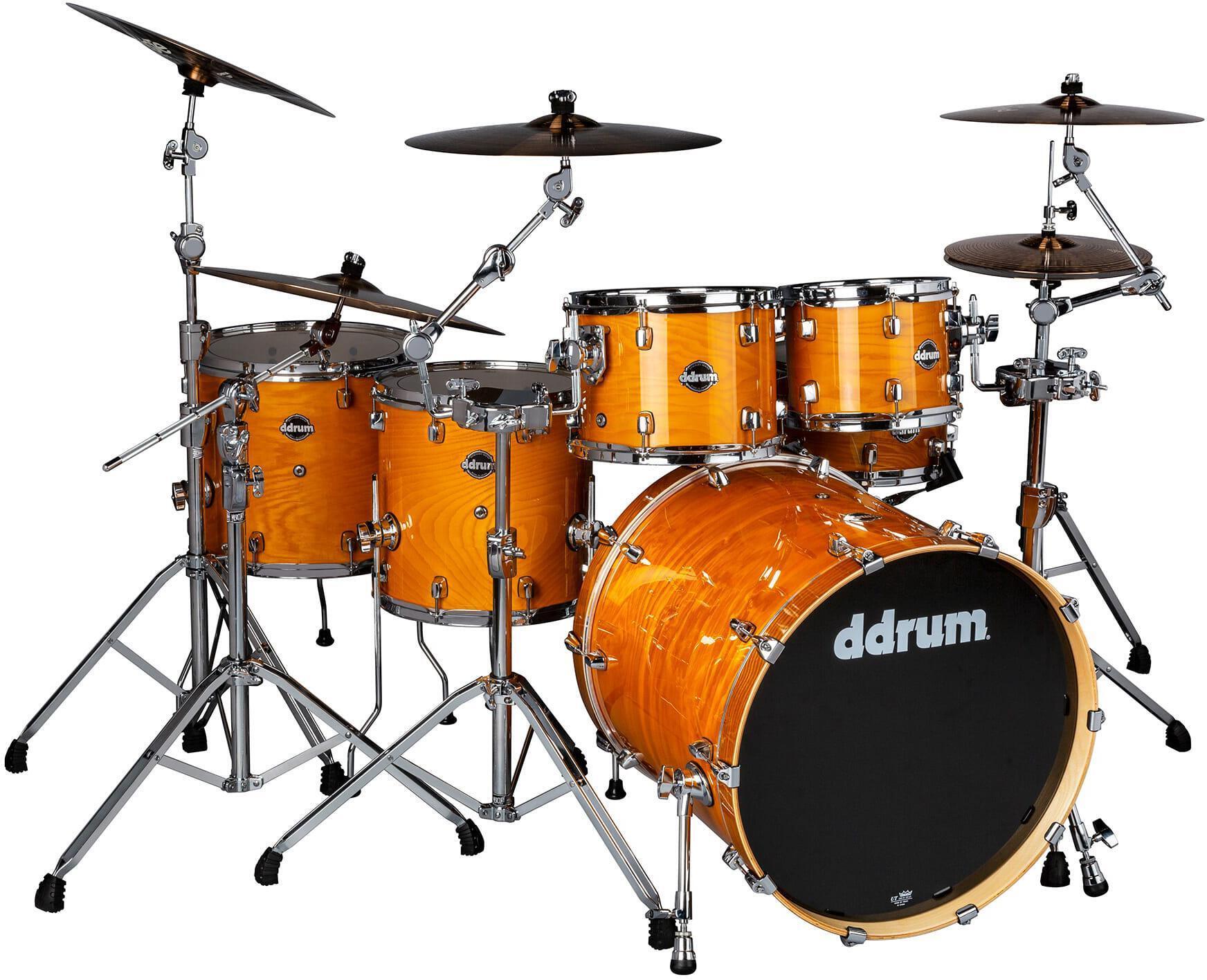 ddrum Dominion Birch 6-piece Shell Pack - Gloss Natural | Sweetwater