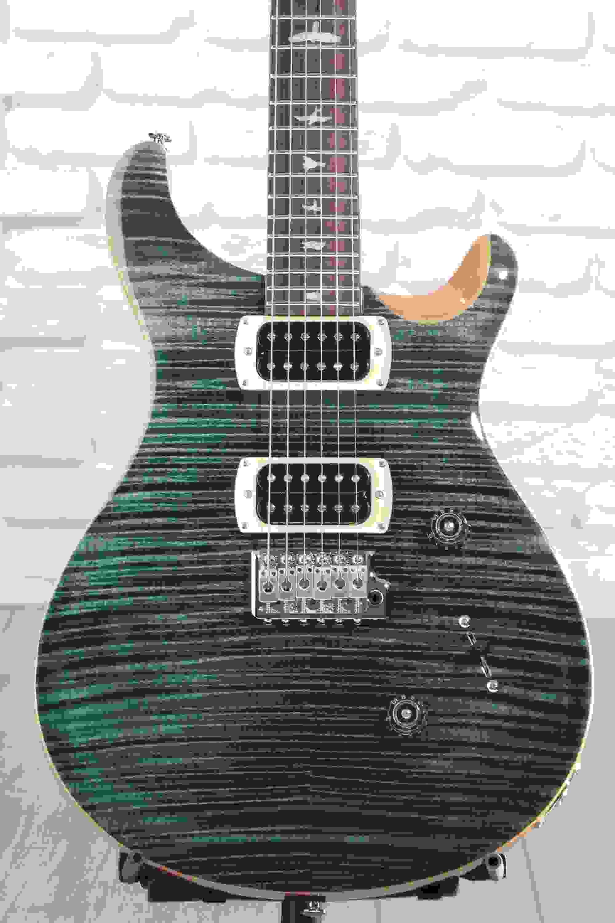 PRS SE Custom 24 Electric Guitar - Slate Blue | Sweetwater