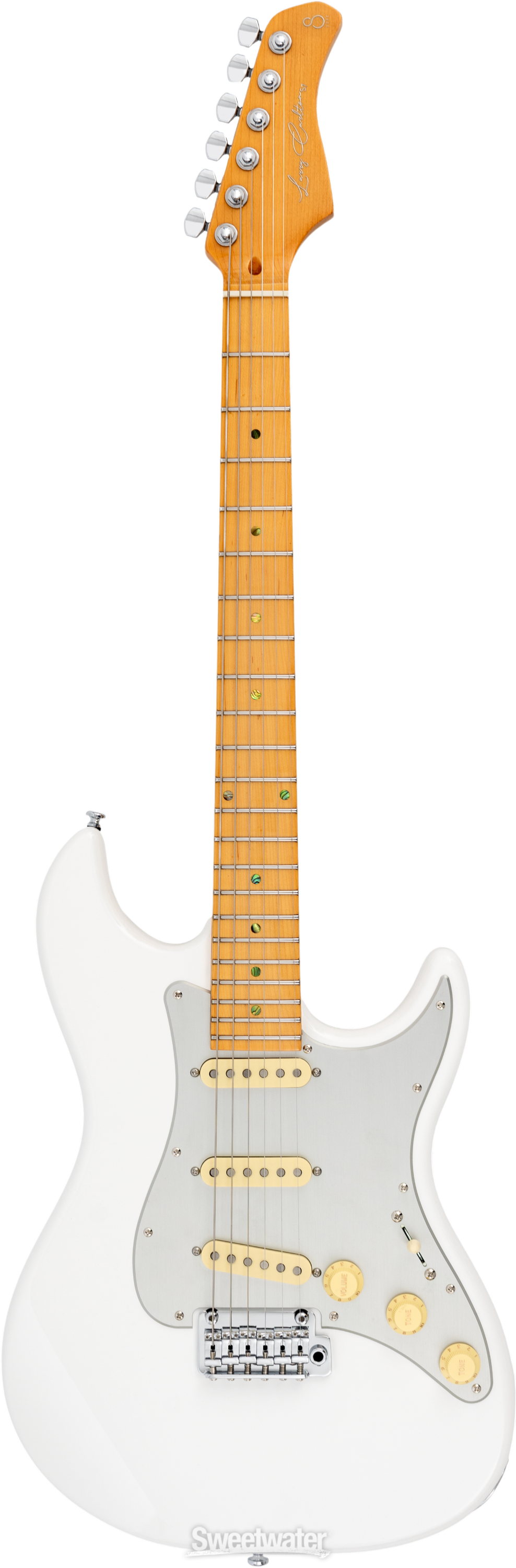 Sire Larry Carlton S7 New Gen Electric Guitar - White | Sweetwater