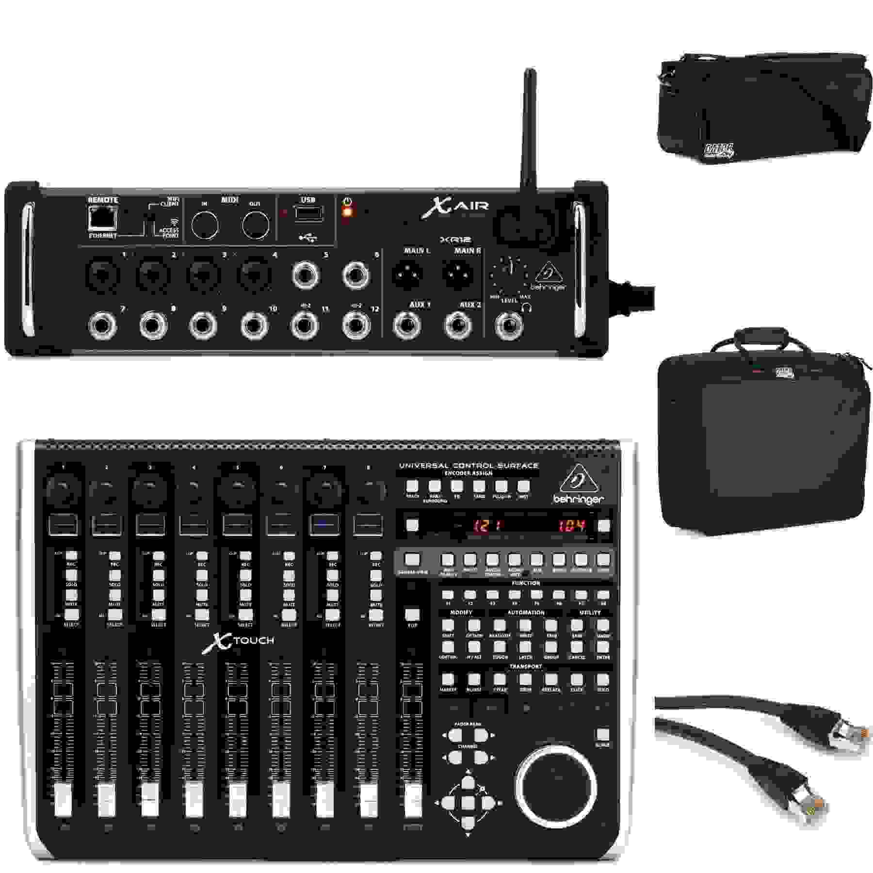 Behringer X Air XR12 12-channel Tablet-controlled Digital Mixer and ...