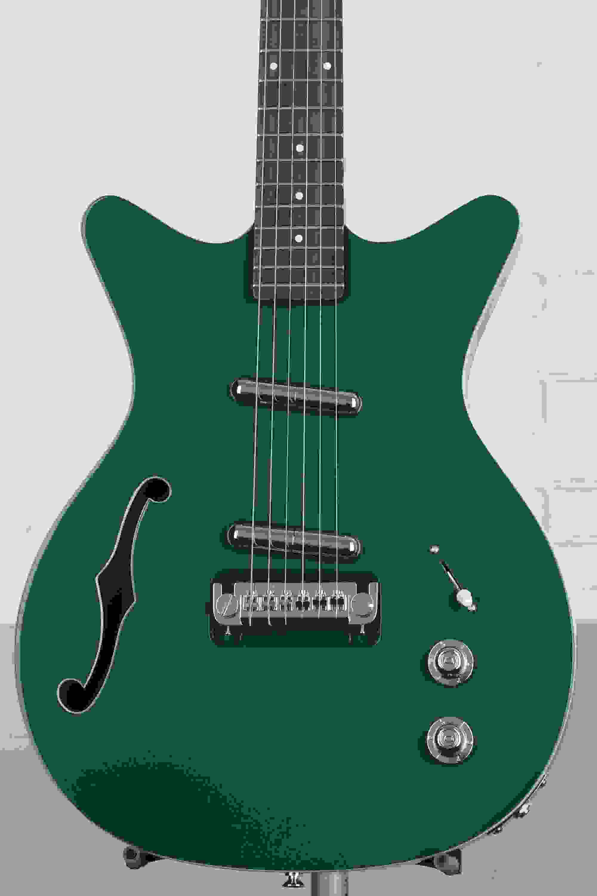 Danelectro Fifty Niner DC Semi-hollowbody Electric Guitar - Jade Top ...