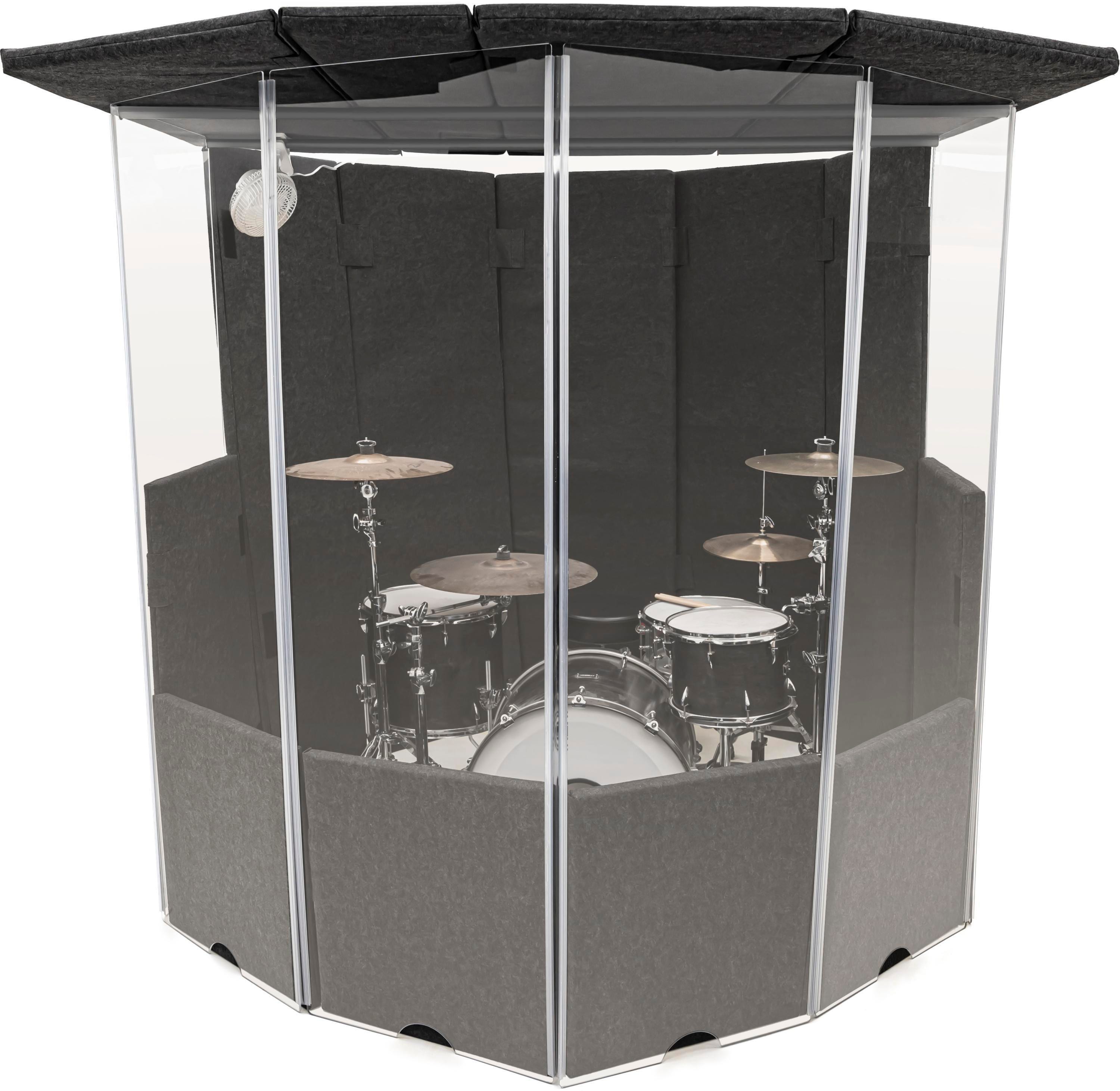 Sound Shields VDS-MPS-78 11-panel Isolation Booth with 78-inch Panels ...
