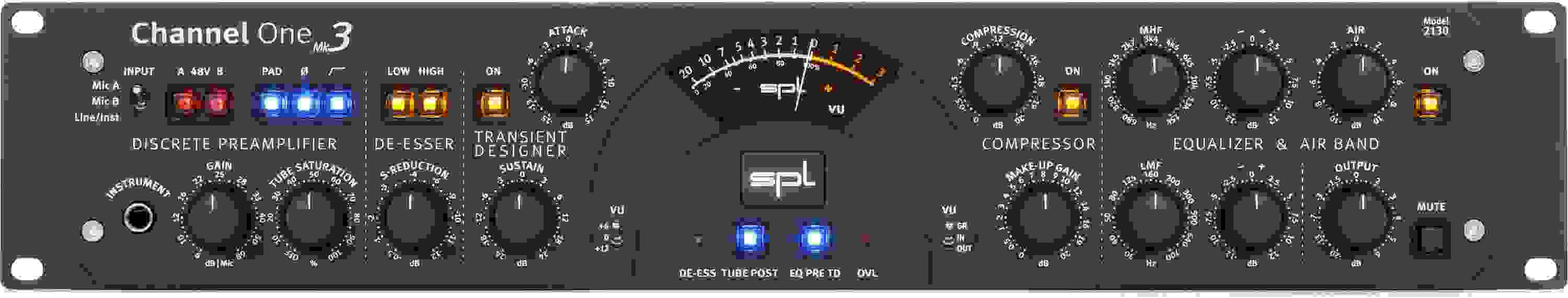 SPL Channel One MK3 Premium Mono Channel Strip | Sweetwater
