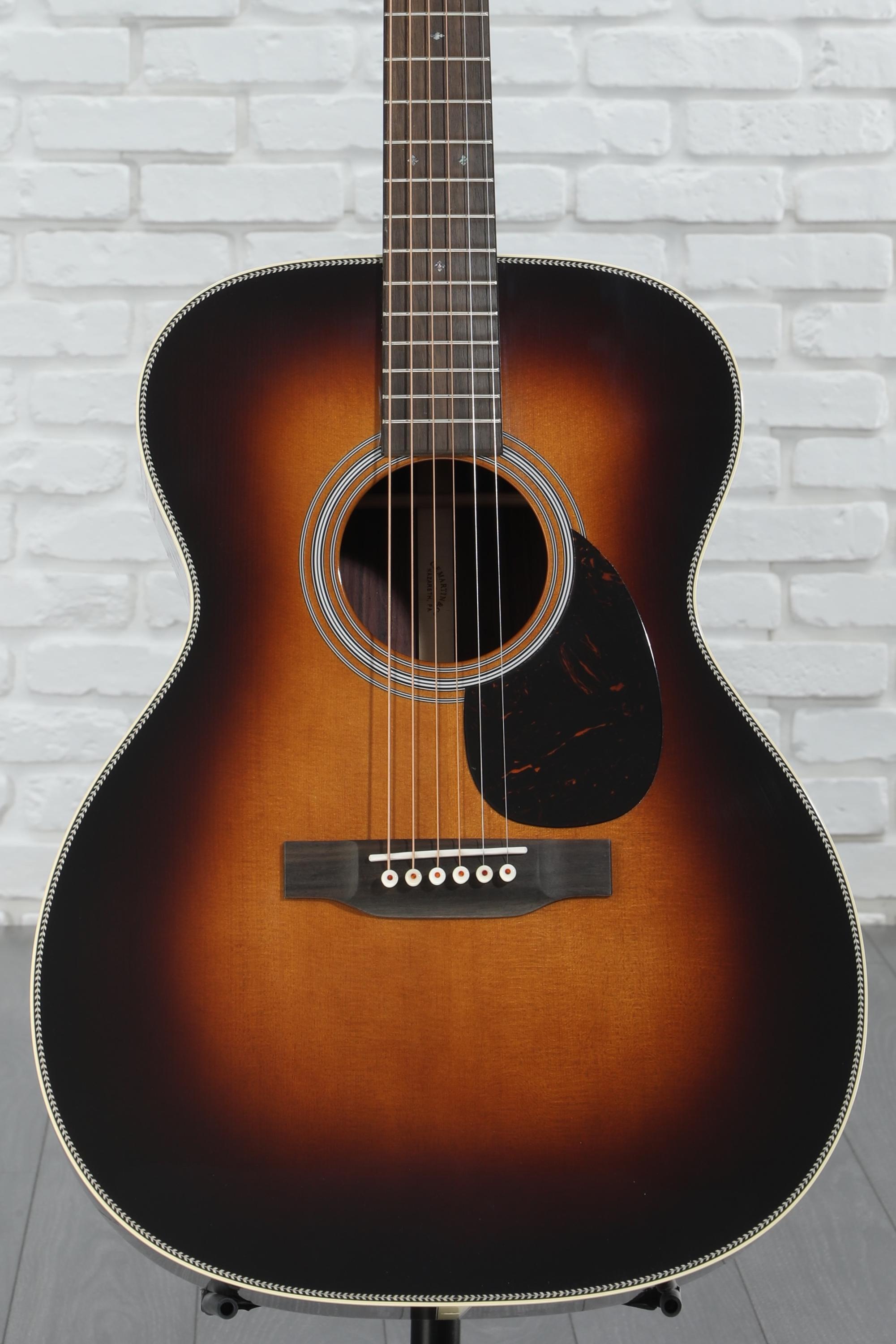Martin OM-28 Standard Series Acoustic Guitar - 1935 Sunburst (2025) | Sweetwater