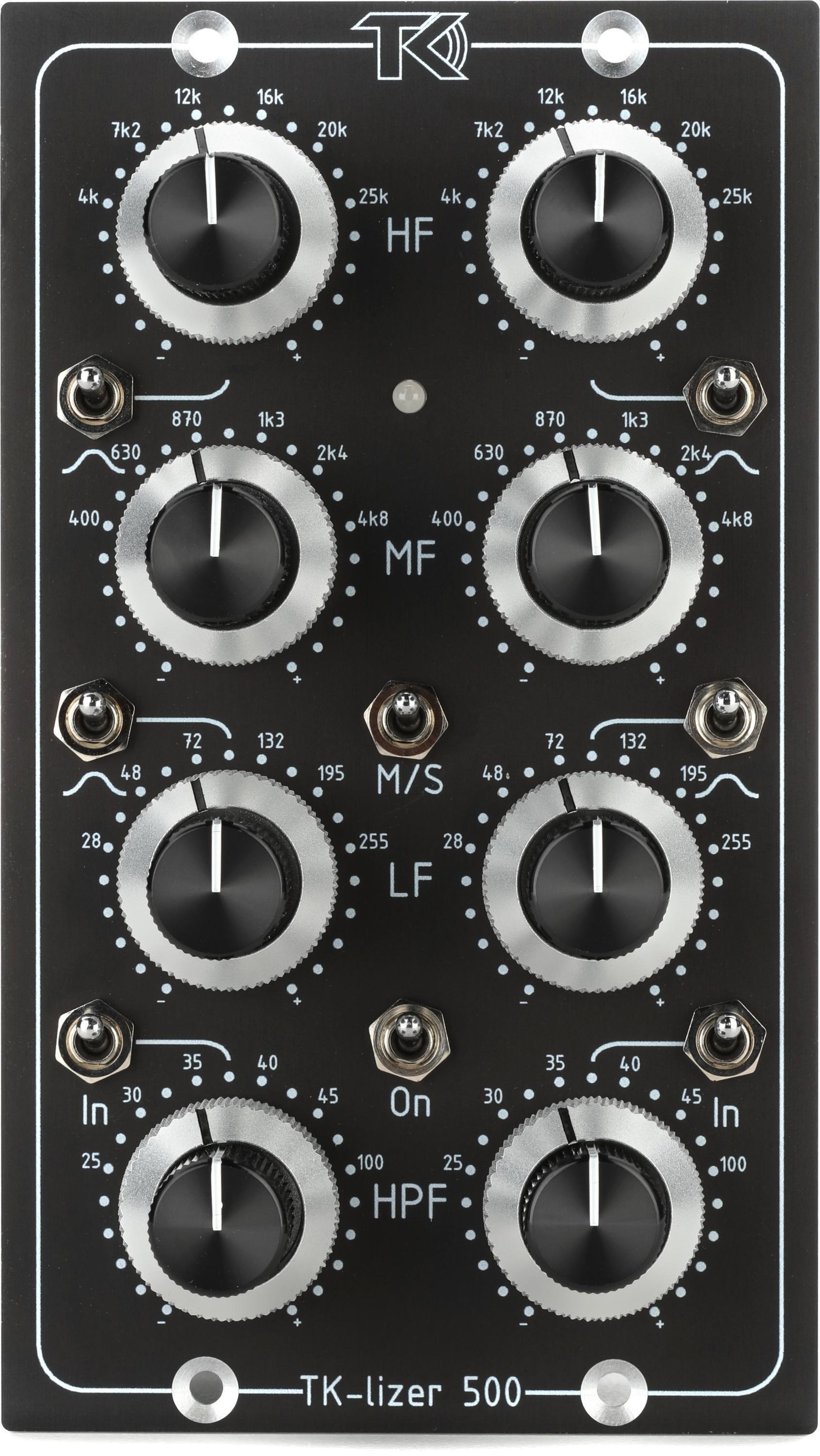 TK Audio TK-lizer 500 500 Series EQ with Mid/Side Processing | Sweetwater