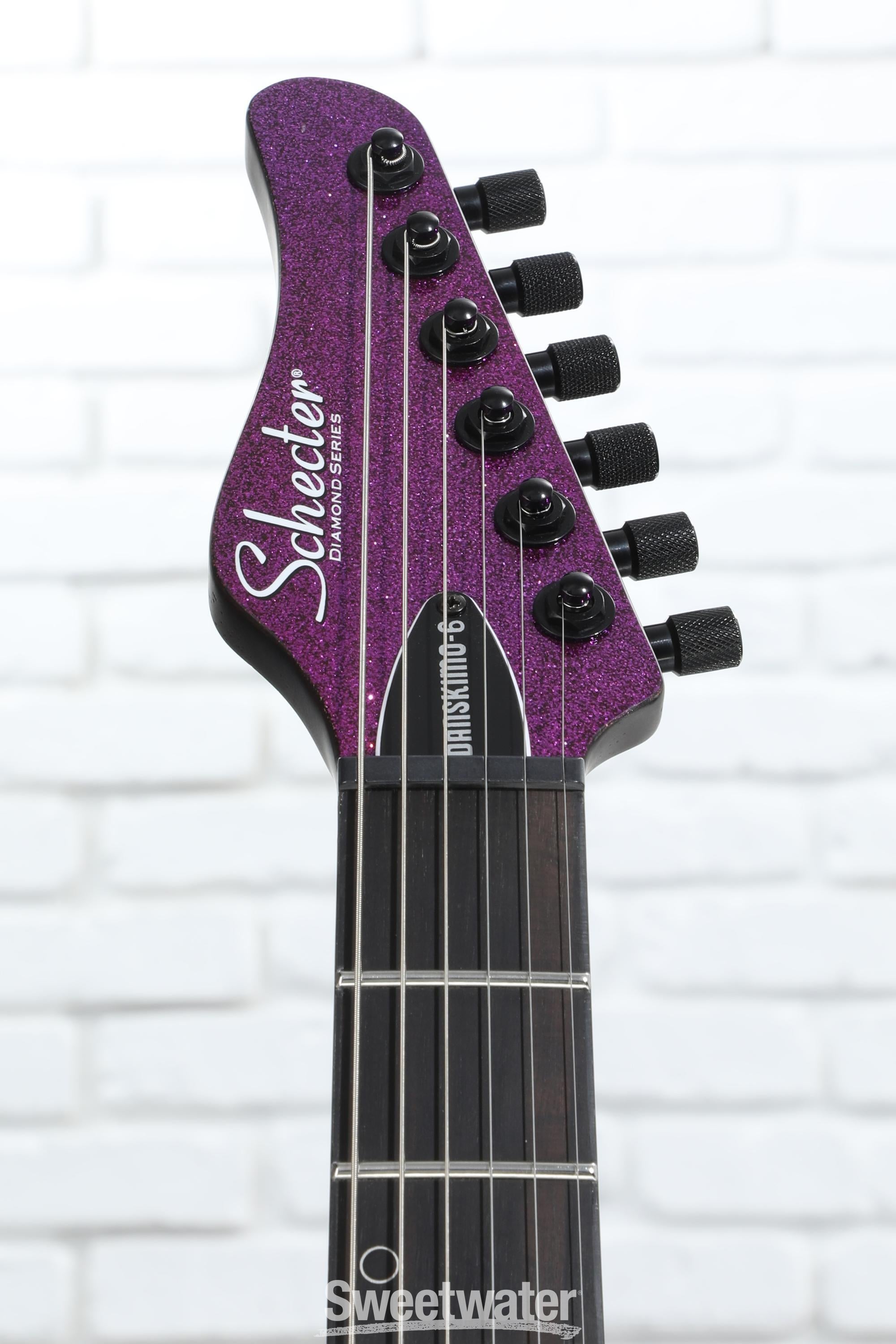 Schecter Danskimo-6 Daniel Haniss Signature Electric Guitar - Purple ...