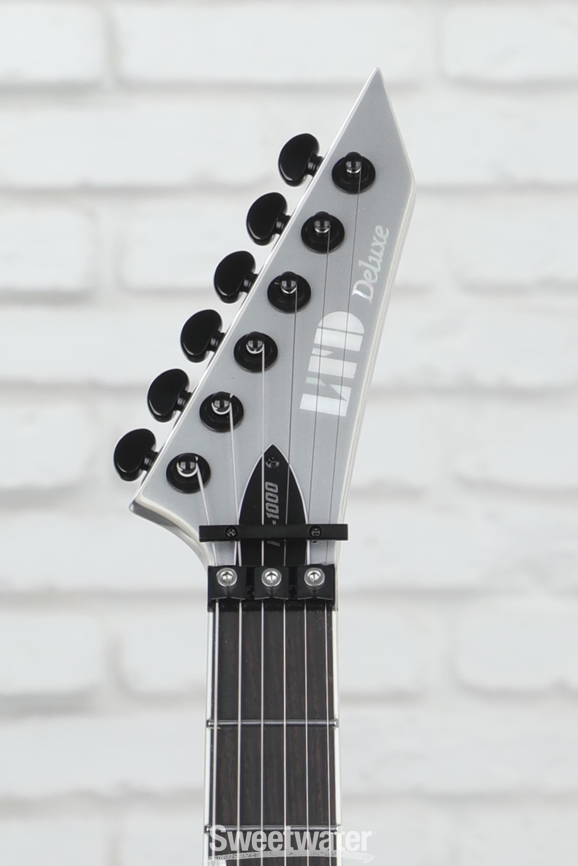 ESP LTD H3-1000FR Solidbody Electric Guitar - Metallic Silver | Sweetwater