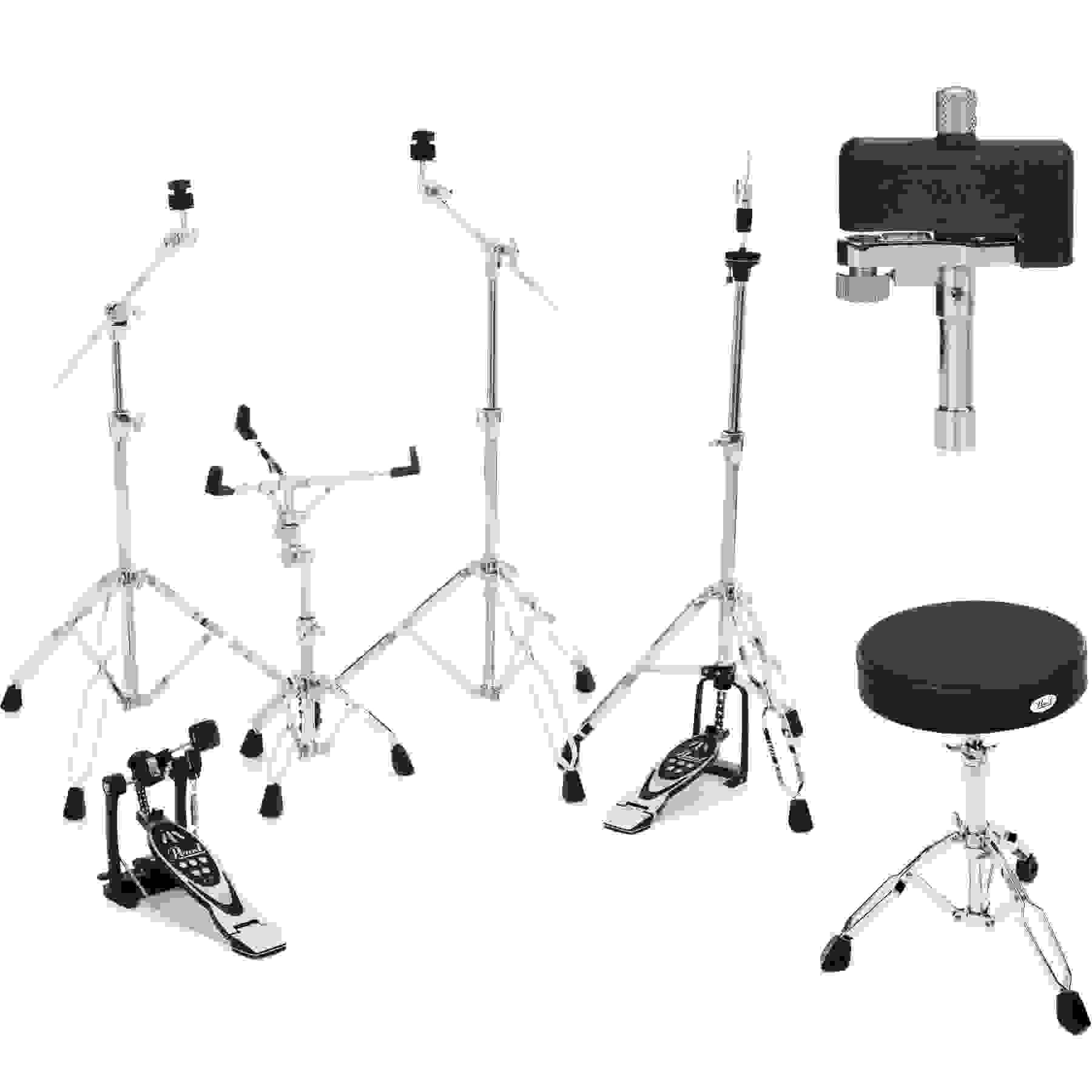 Pearl HWP535 5-piece Double Braced Hardware Pack with Throne - Sweetwater Exclusive