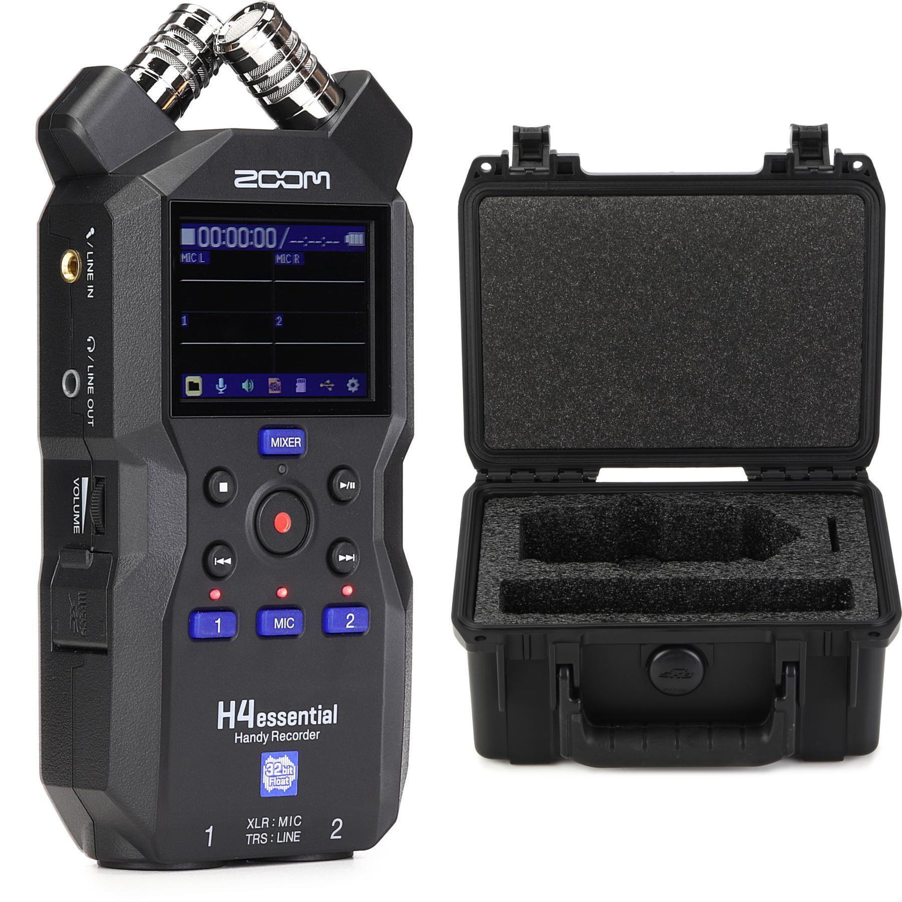 Zoom H4essential Portable Recorder with Case | Sweetwater