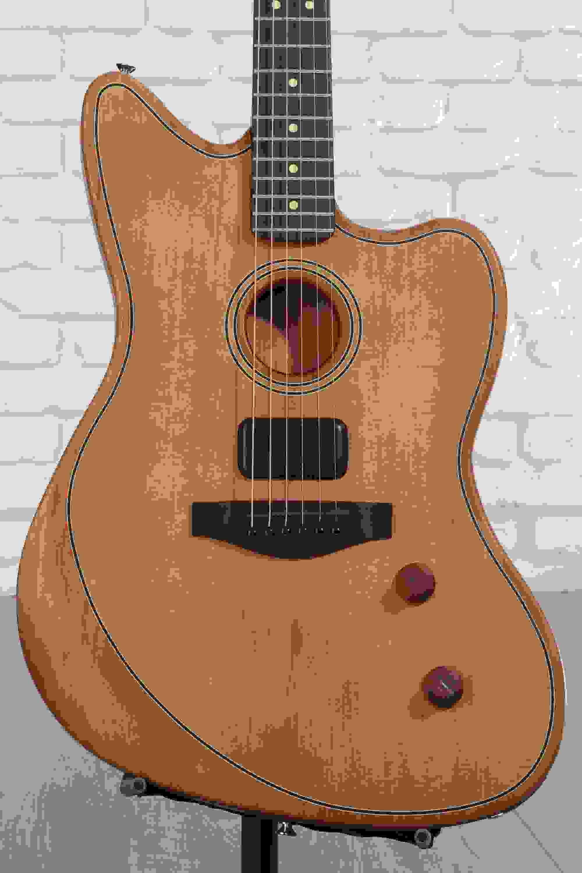 Fender Acoustasonic Standard Jazzmaster Acoustic-electric Guitar - Aged ...