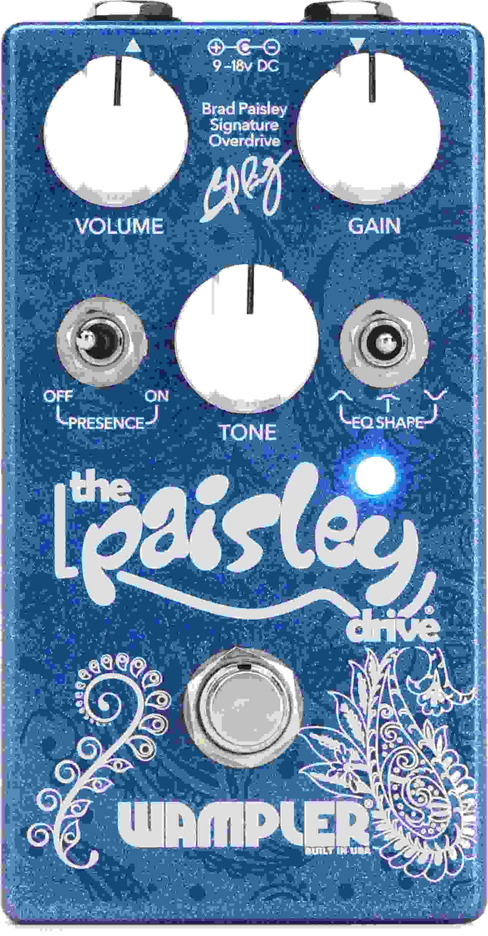 Wampler Paisley Drive Overdrive Pedal | Sweetwater
