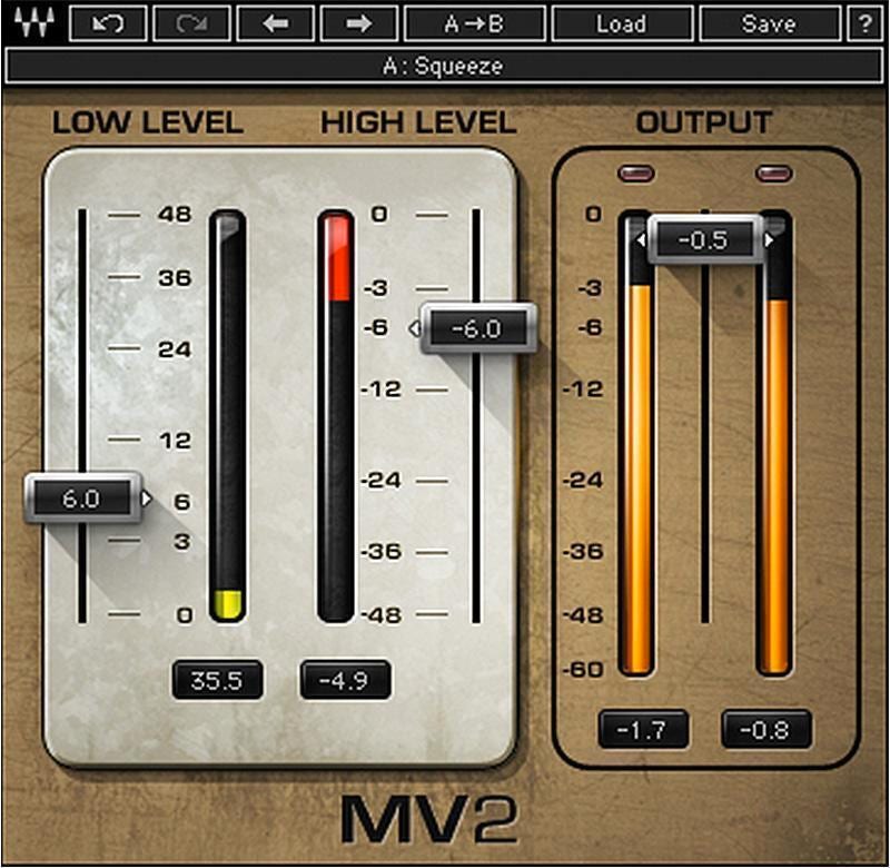 Waves MV2 Compressor Plug-in | Sweetwater