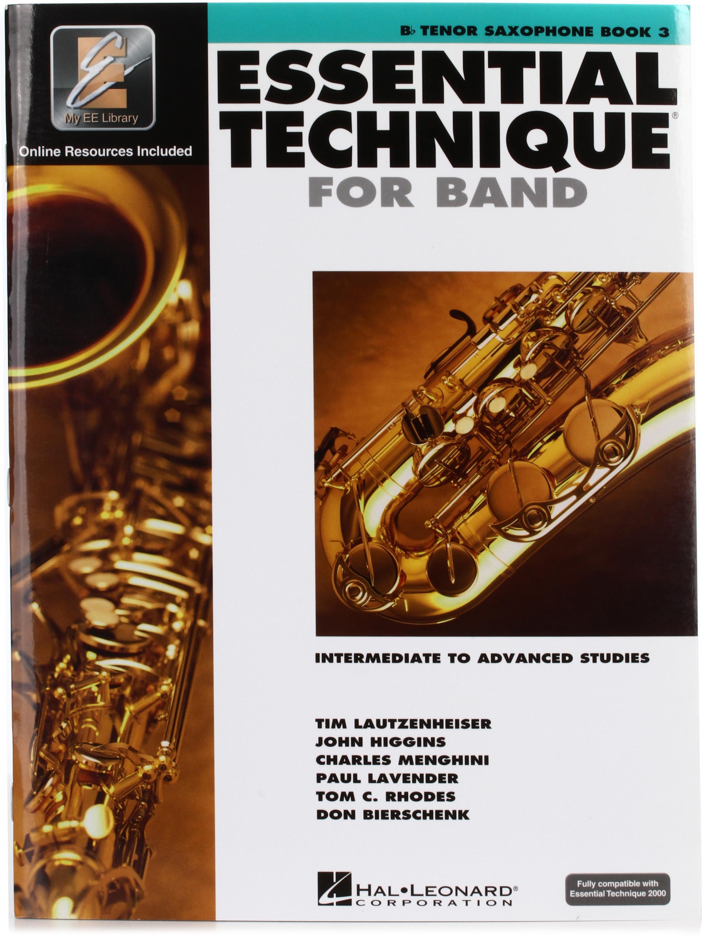 Hal Leonard Essential Elements for Band - Book 3, Tenor Saxophone ...