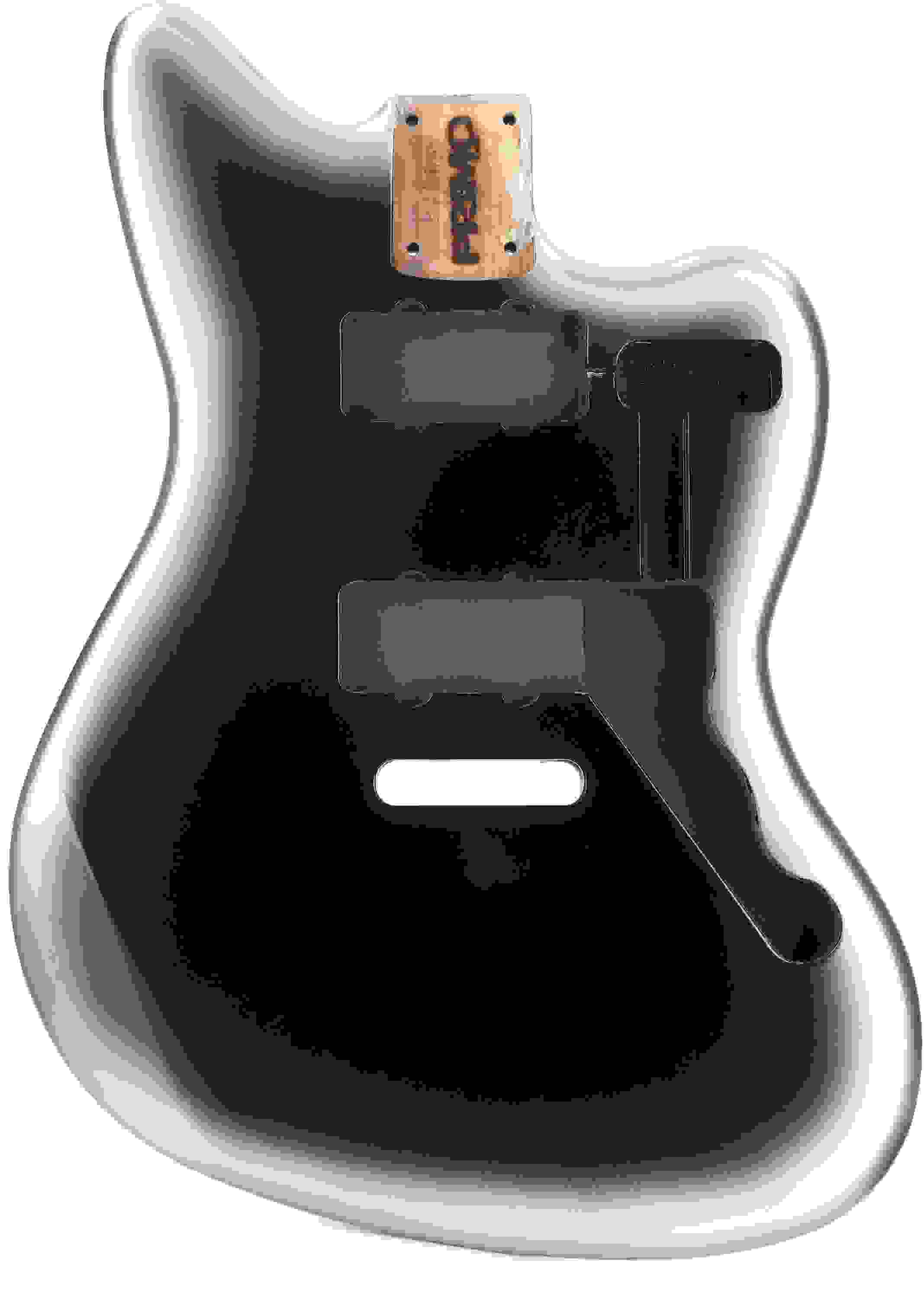 AllParts Primo Replacement Jazzmaster Body - Black Frost | Sweetwater
