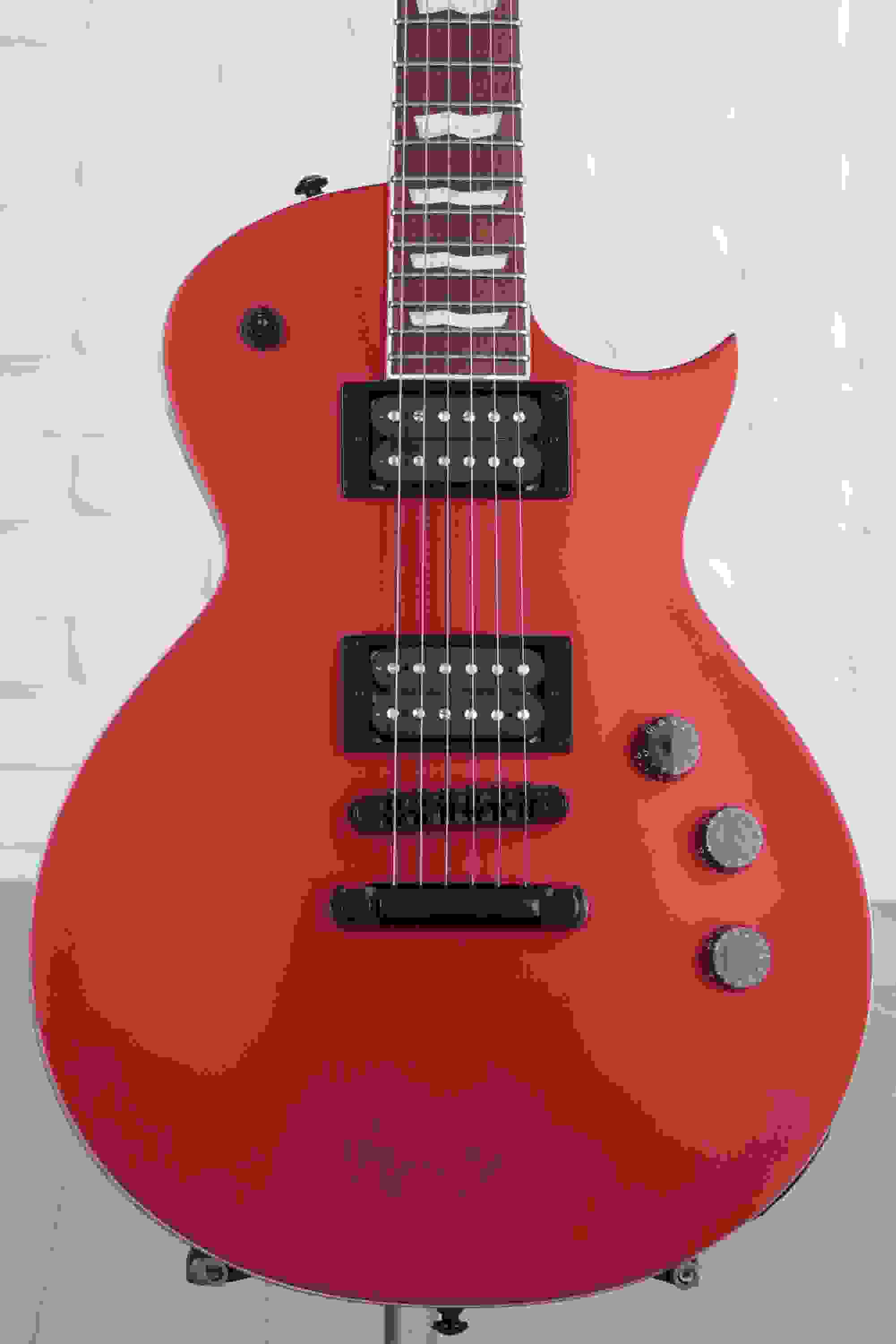 ESP LTD Eclipse EC-256 Electric Guitar - Candy Apple Red Satin | Sweetwater
