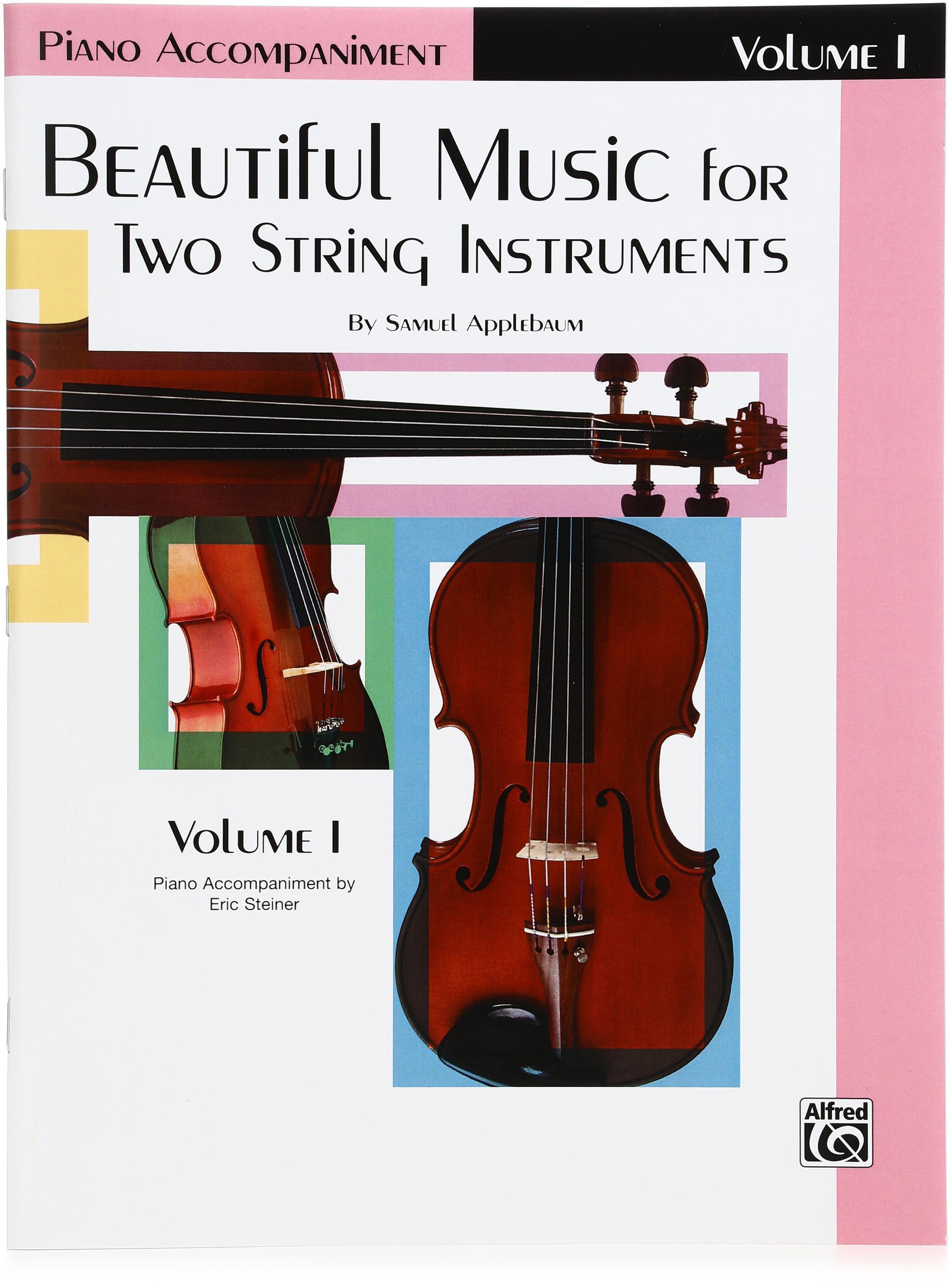 Alfred Beautiful Music for Two String Instruments - Book 1, Piano ...