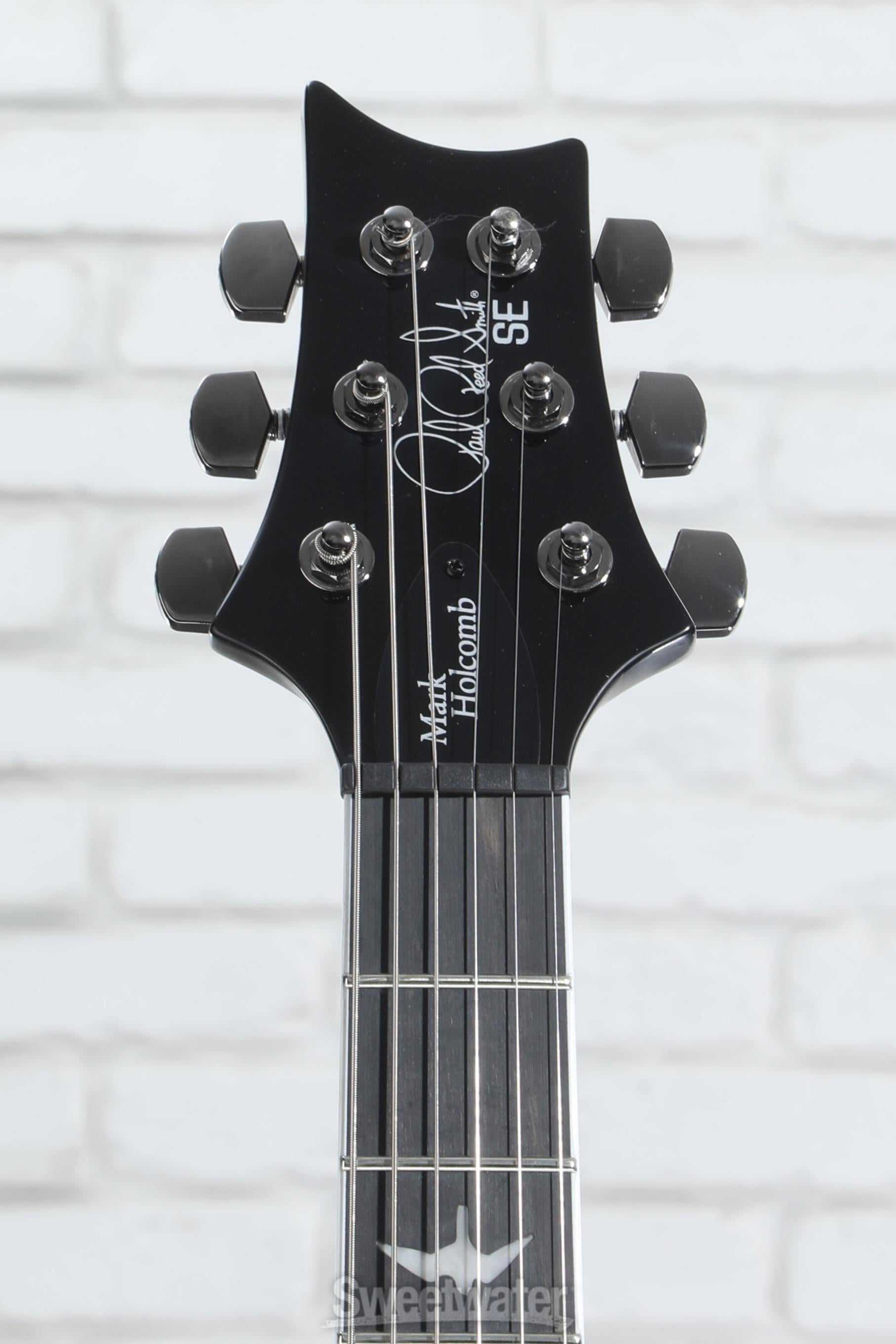 PRS SE Mark Holcomb Signature Electric Guitar - Holcomb Blue Burst ...