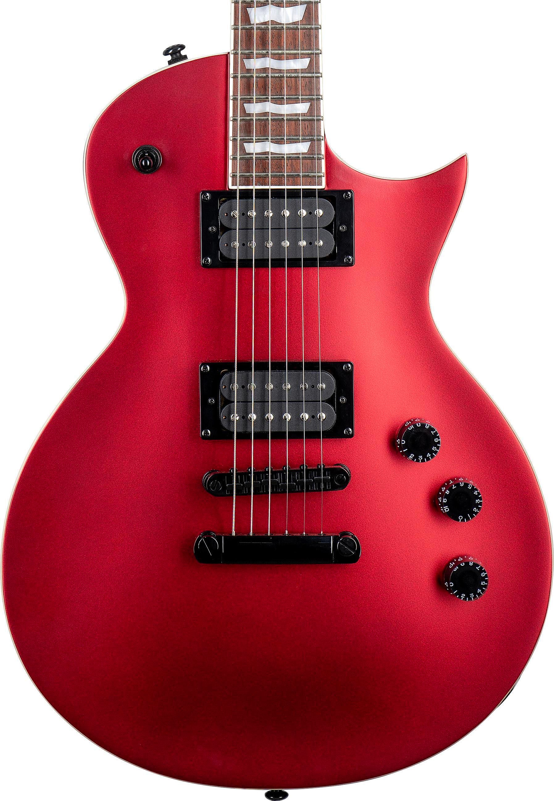 ESP LTD Eclipse EC-256 Electric Guitar - Candy Apple Red Satin | Sweetwater