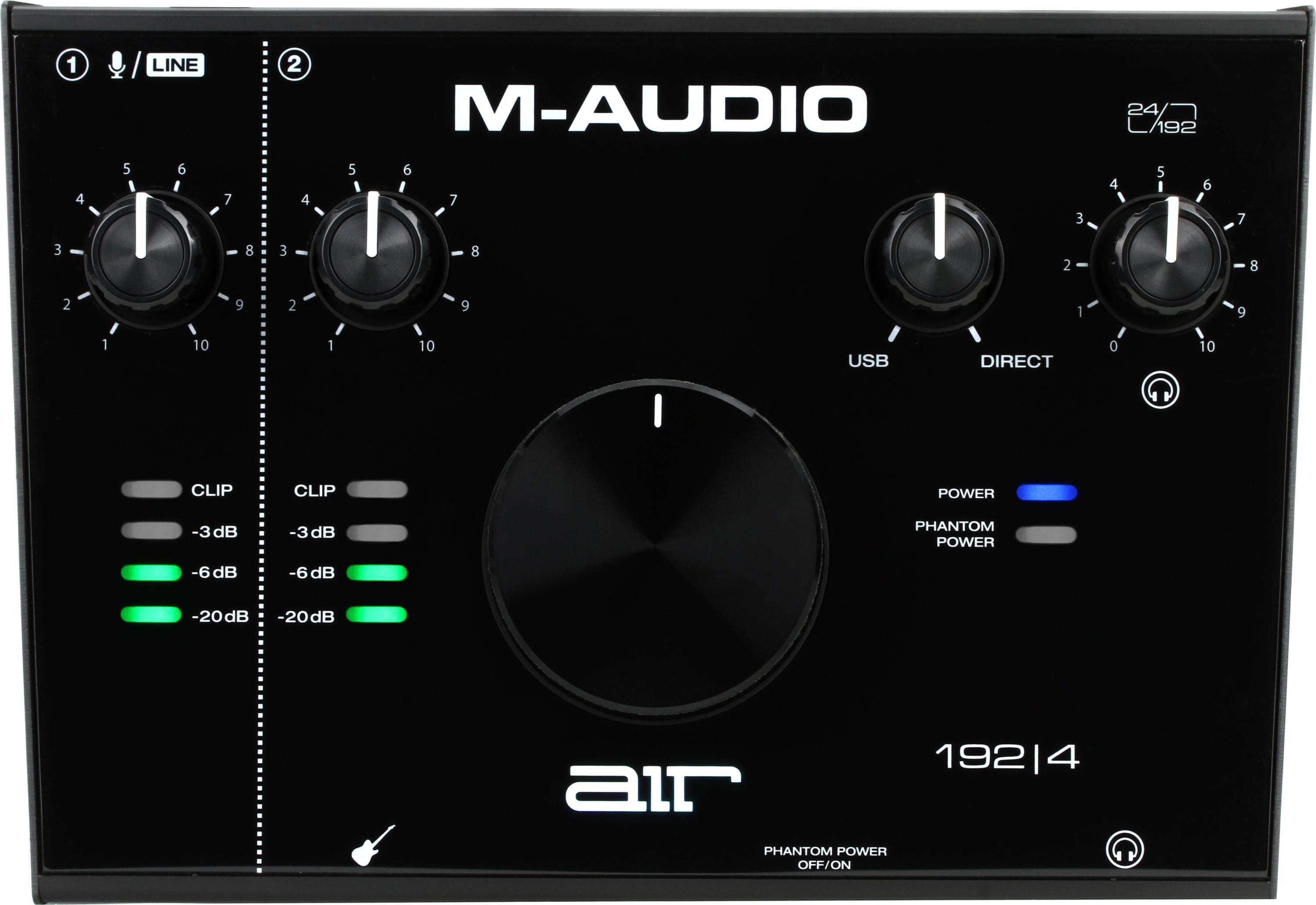 M-Audio AIR 192|4 USB Audio Interface | Sweetwater