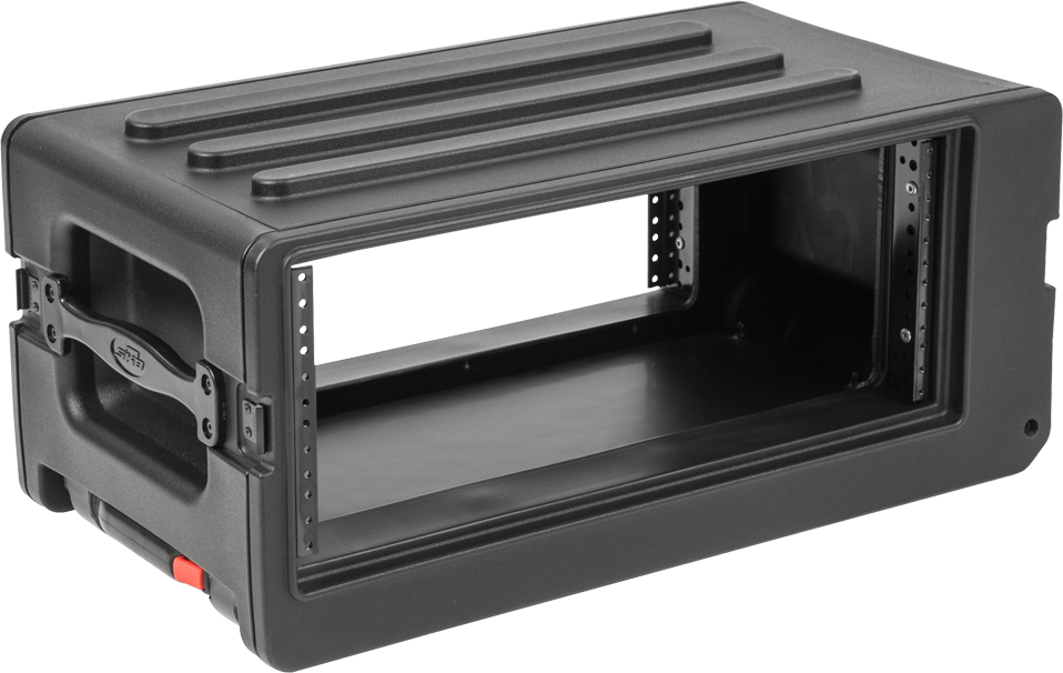 SKB 4U rSeries Shallow Rolling Rack Case | Sweetwater