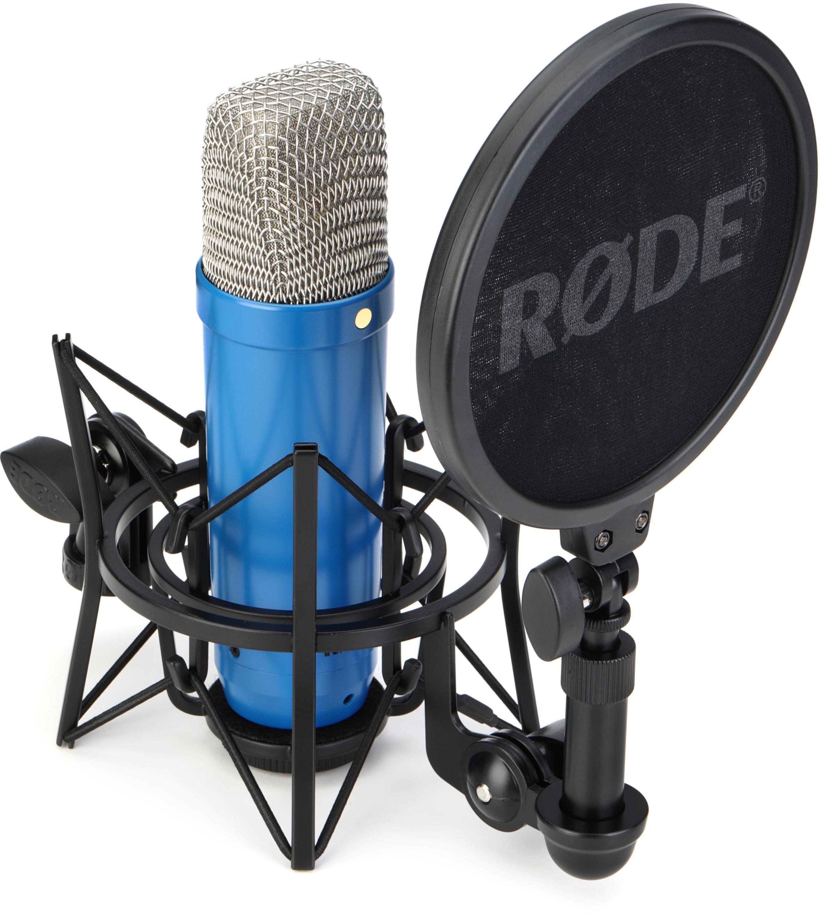 Rode NT1 Signature Series Condenser Microphone with SM6 Shockmount and ...