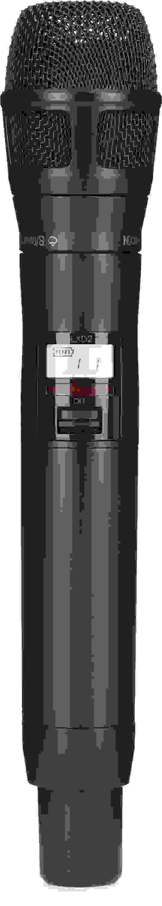 Shure QLXD2/Nexadyne Wireless Handheld Microphone Transmitter - Black | Sweetwater