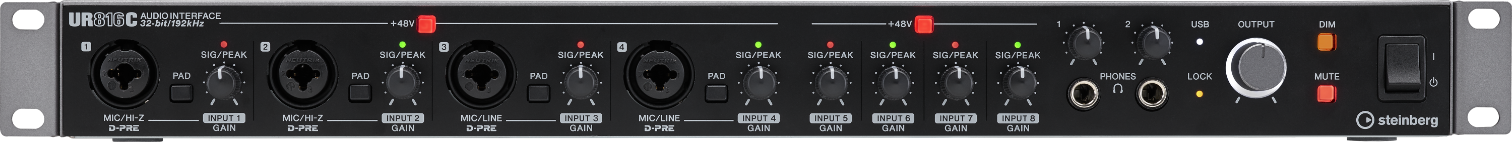 Steinberg UR816C USB Audio Interface | Sweetwater