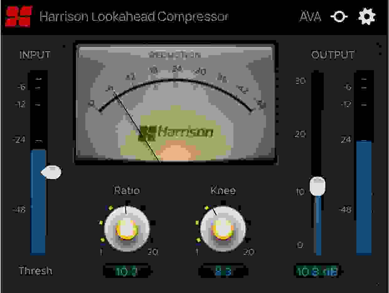 Harrison Audio AVA Lookahead Compressor Plug-in | Sweetwater