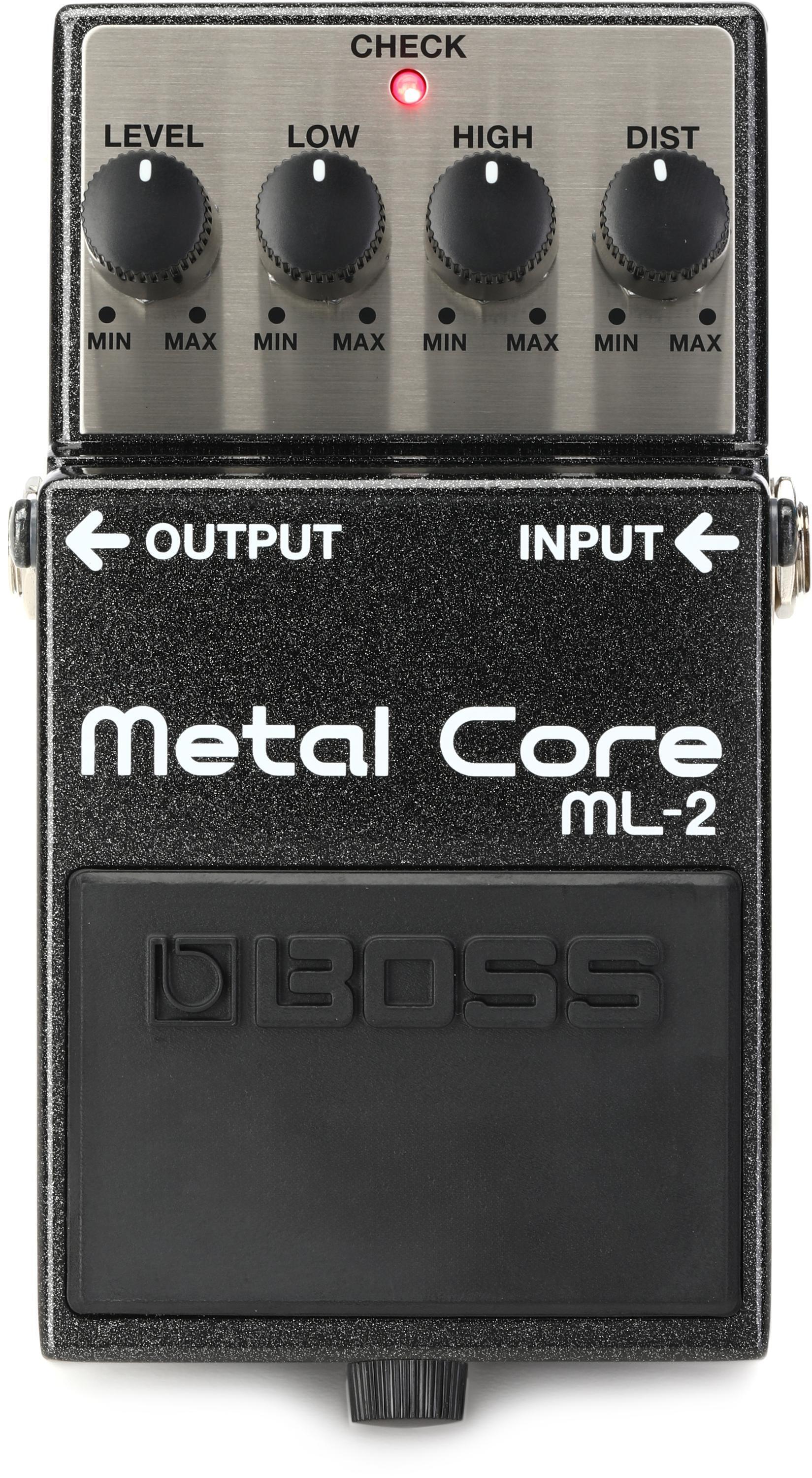 Boss ML-2 Metal Core Distortion Pedal | Sweetwater
