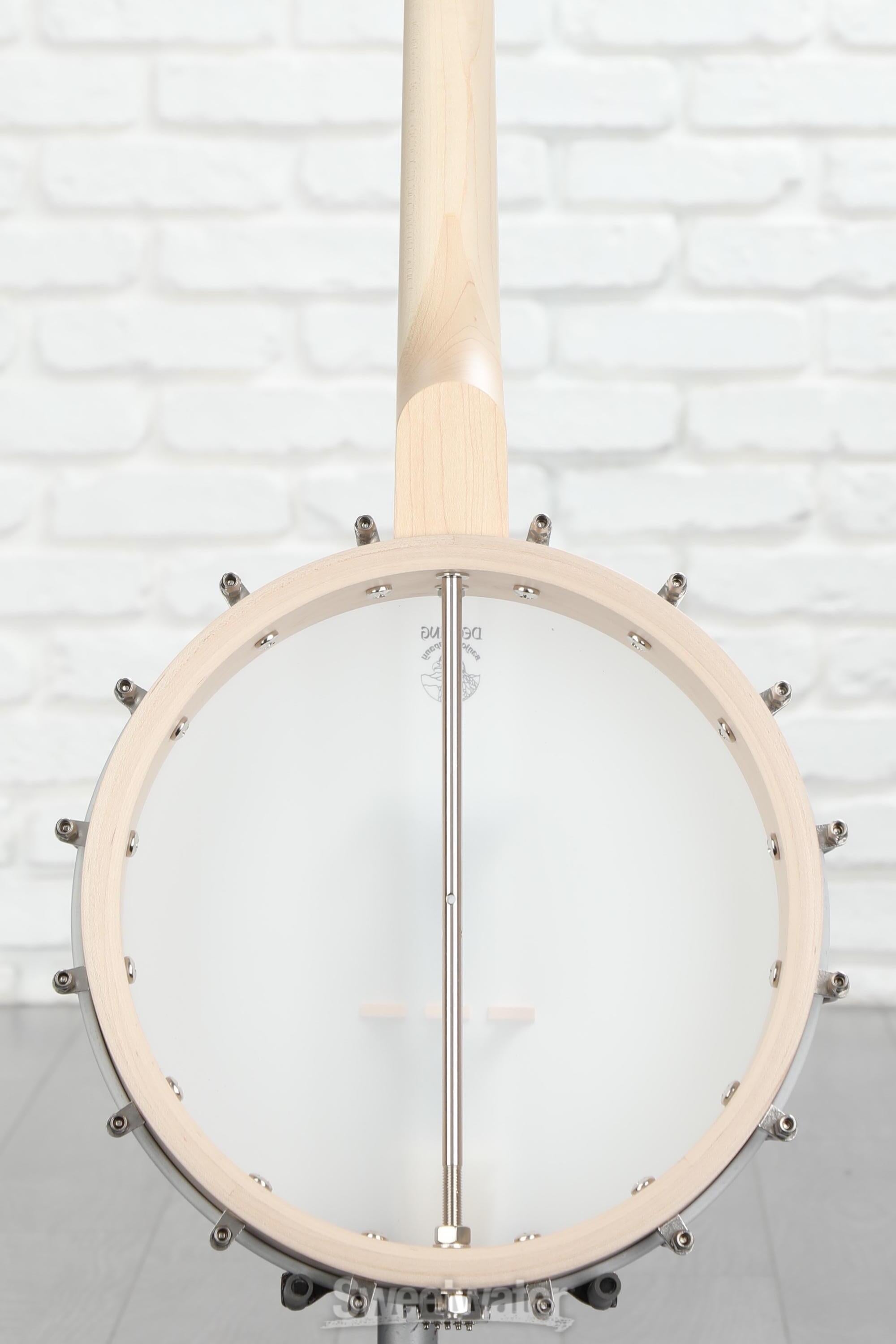 Deering Goodtime 19-fret Open-back 4-string Tenor Banjo - Blonde Satin ...