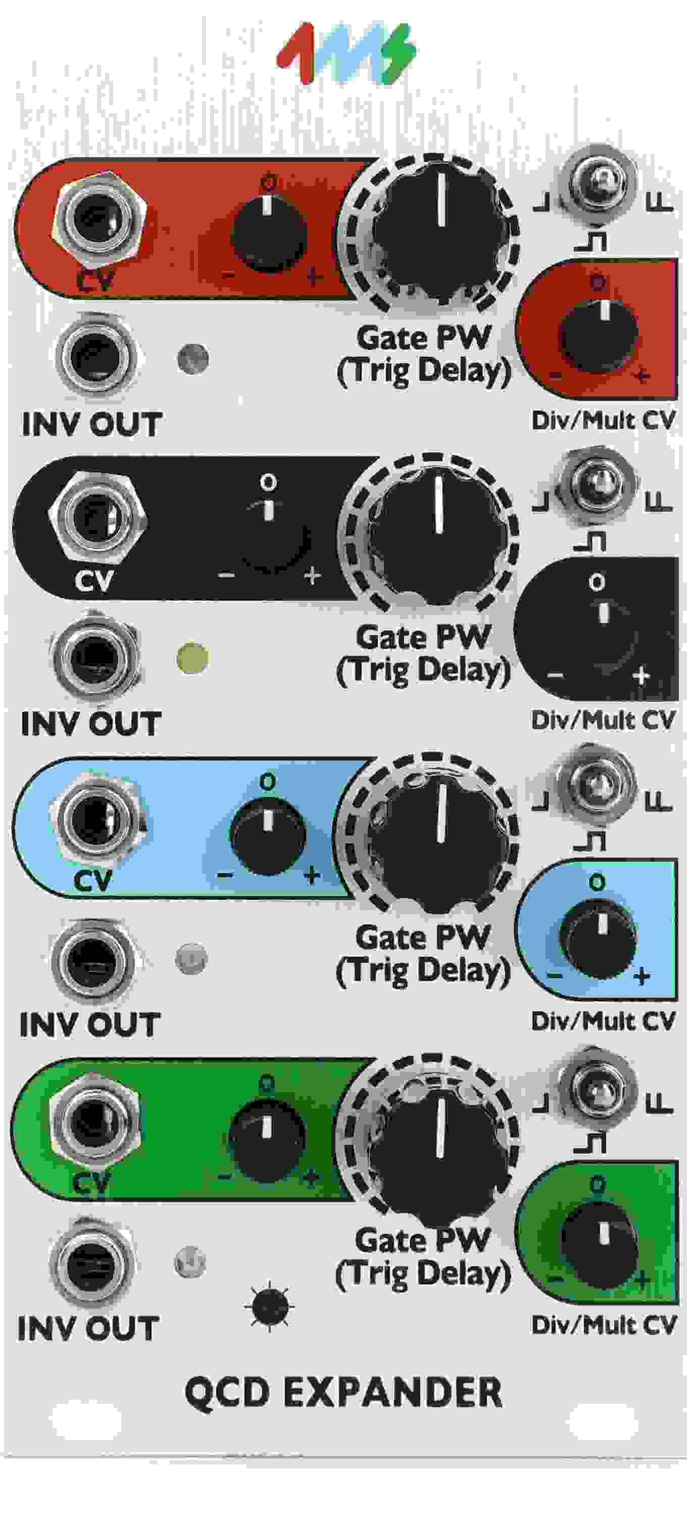 4ms QCD Expander Expansion Module for Quad Clock Distributor | Sweetwater