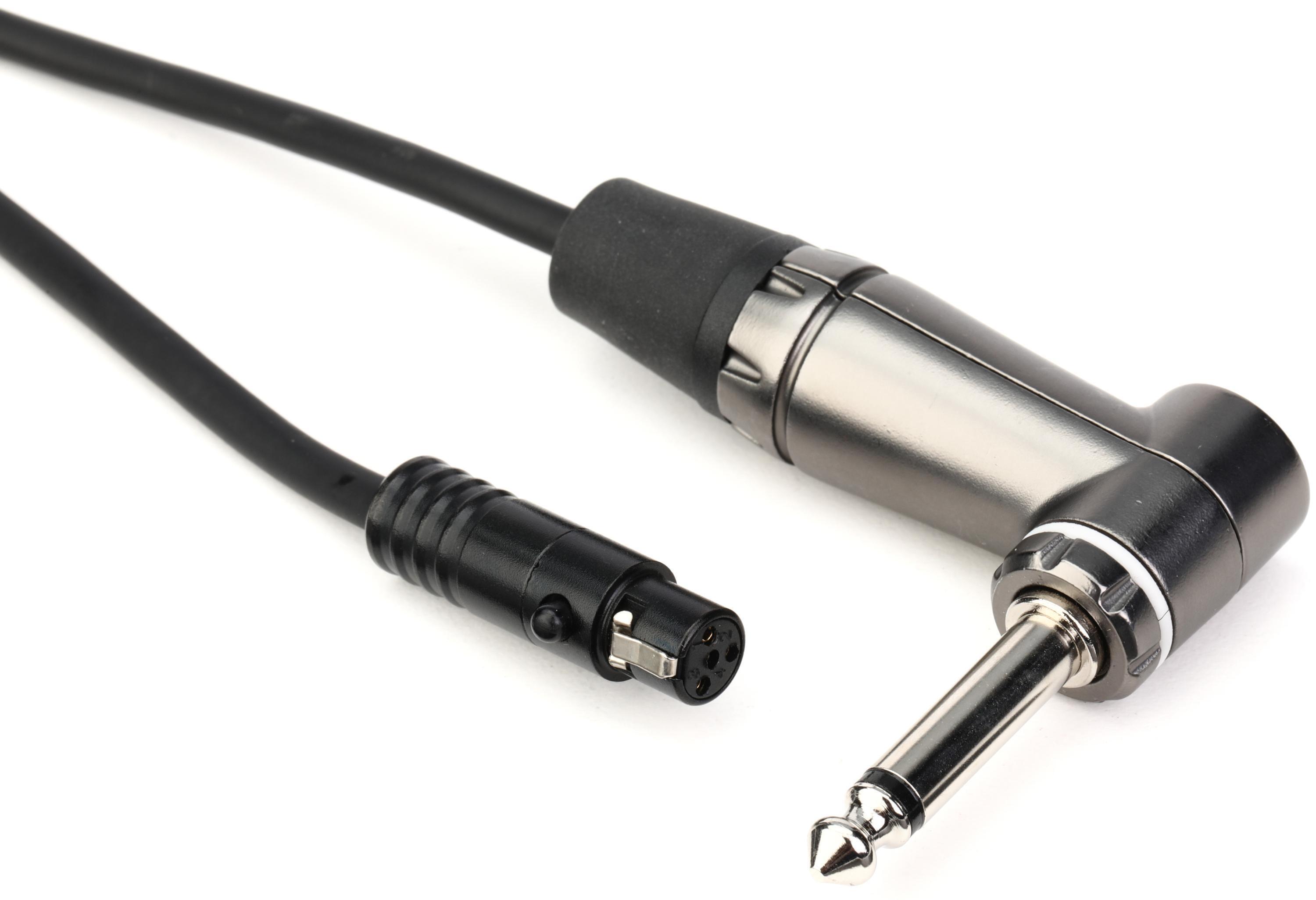 Gator Cableworks Composer Series Instrument Cable for Wireless Bodypack ...