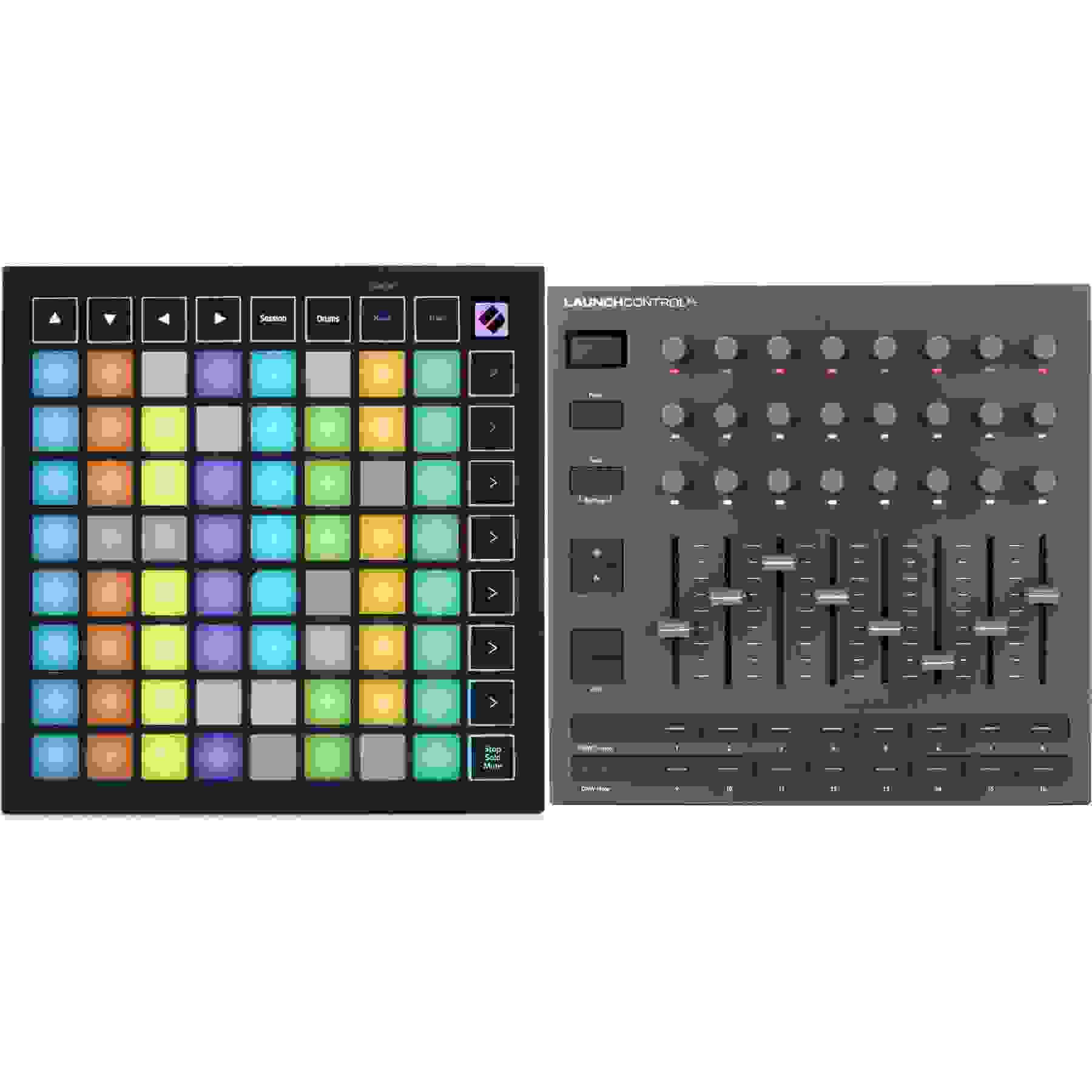 Novation Launchpad Mini MK3 Grid Controller with Launch Control XL 3 ...
