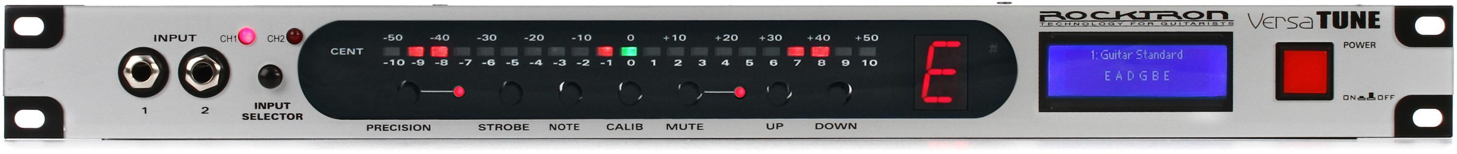 Rocktron VersaTune Chromatic Rack-Mount LED Tuner | Sweetwater