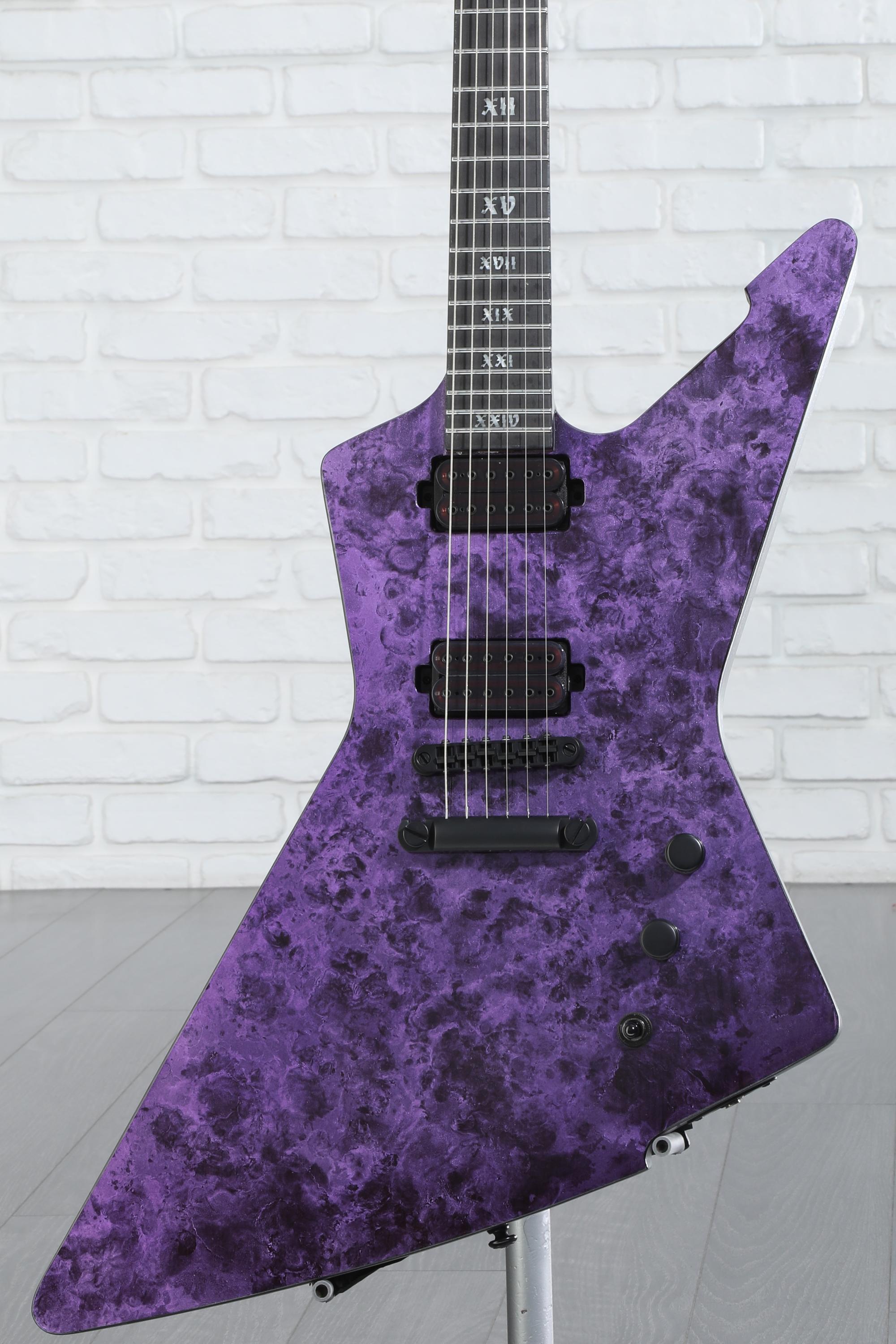 Schecter E-1 Apocalypse - Purple Reign, Sweetwater Exclusive