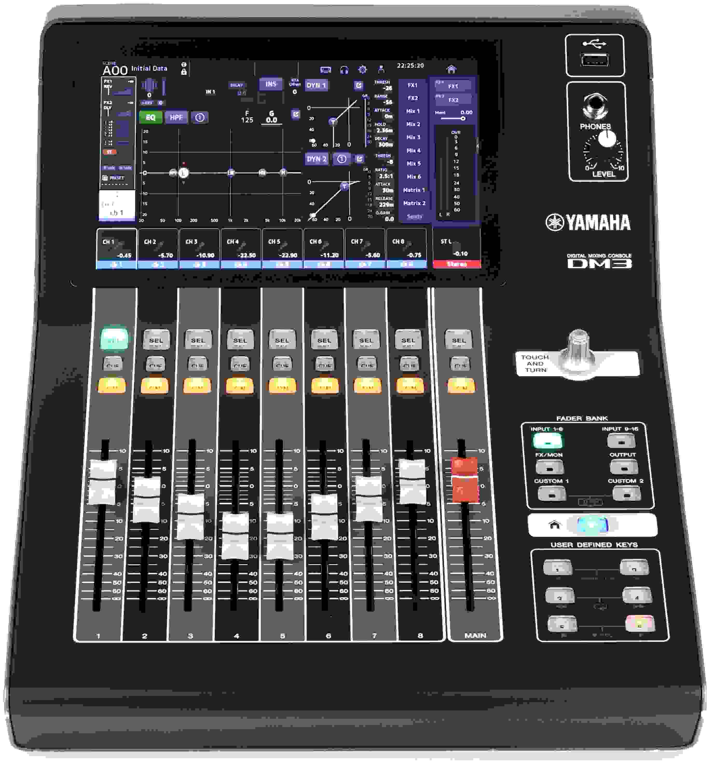 Yamaha DM3-D 22-channel Digital Mixer with Dante | Sweetwater