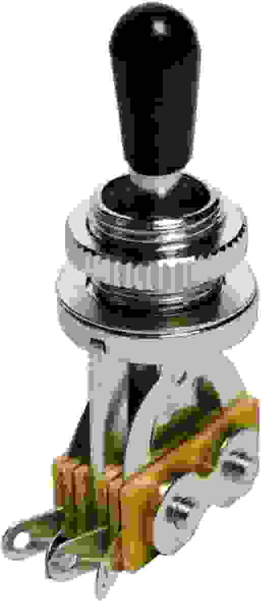 Mojotone Short 3-way Toggle Switch - Nickel | Sweetwater