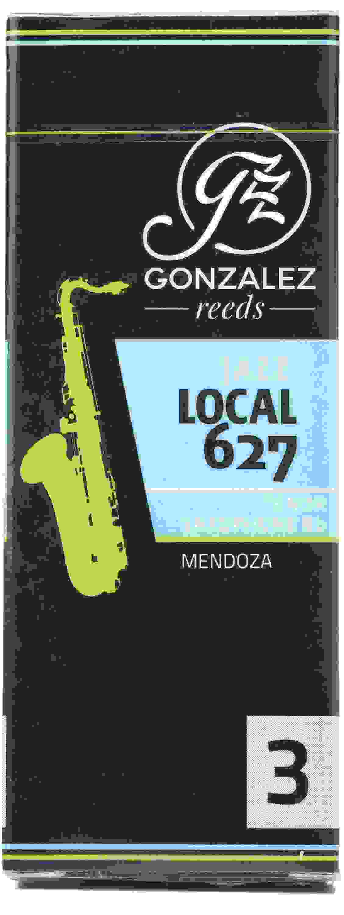 Gonzalez Reeds Local 627 Reeds for Tenor Saxophone - 3.0 (5-pack ...