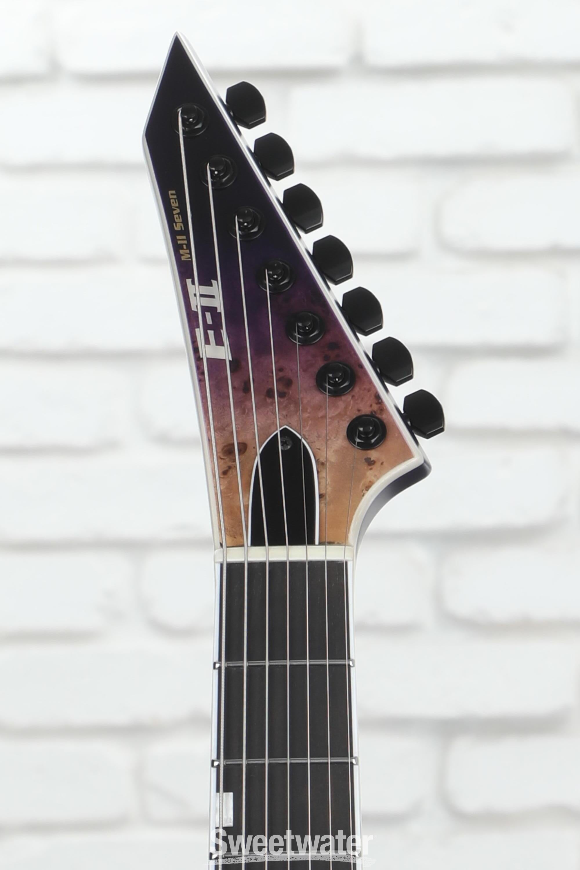 ESP E-II M-II 7 NT - Purple Natural Fade | Sweetwater