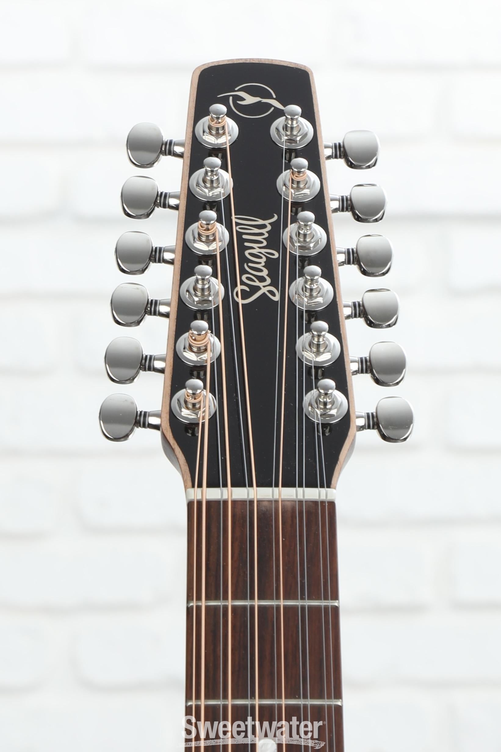 Seagull Guitars S12 CH CW Spruce Sunburst GT Acoustic-electric Guitar ...