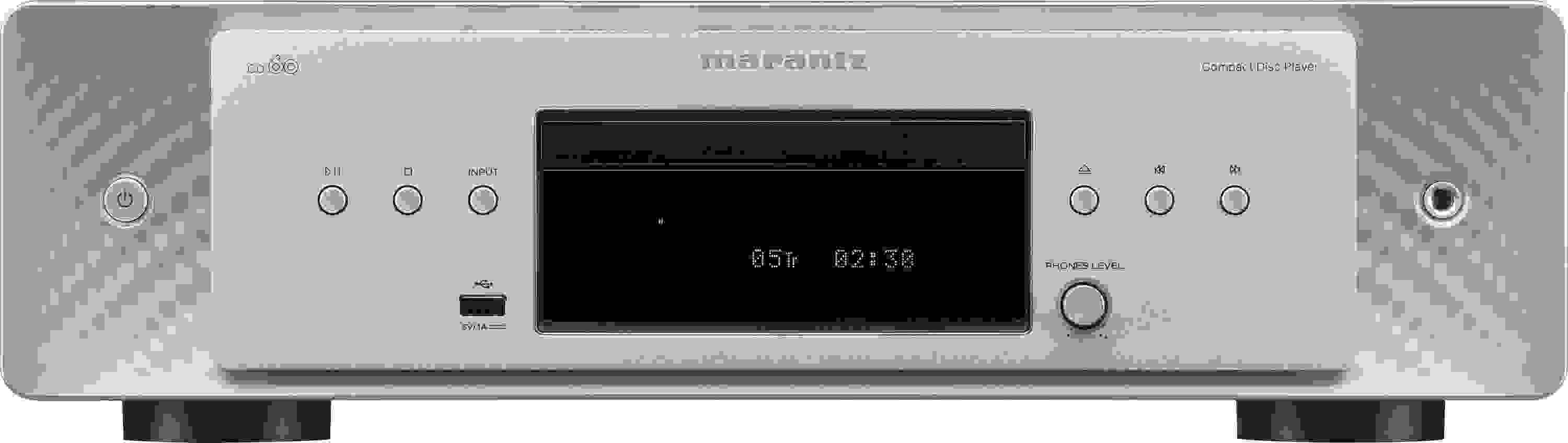 Marantz CD 60 CD Player - Silver-Gold | Sweetwater